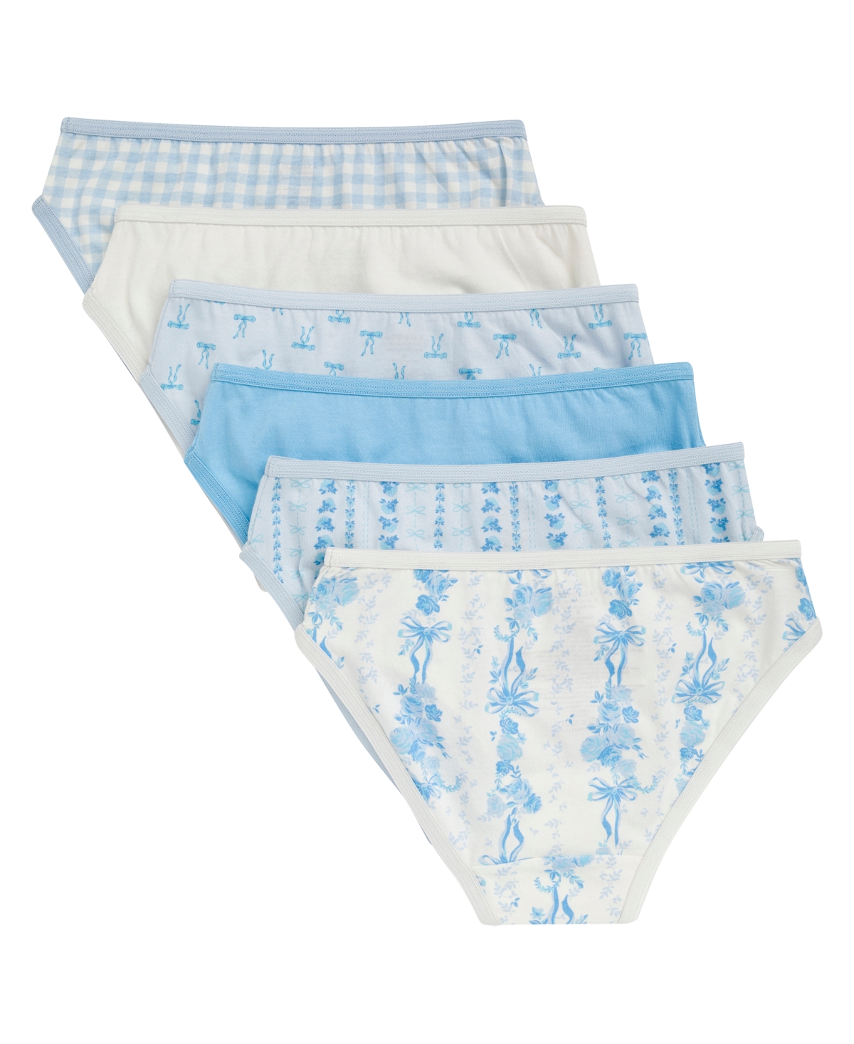 Click here for Maidenform Girls 4-12 Cotton Bikini Underwear  6-P... prices