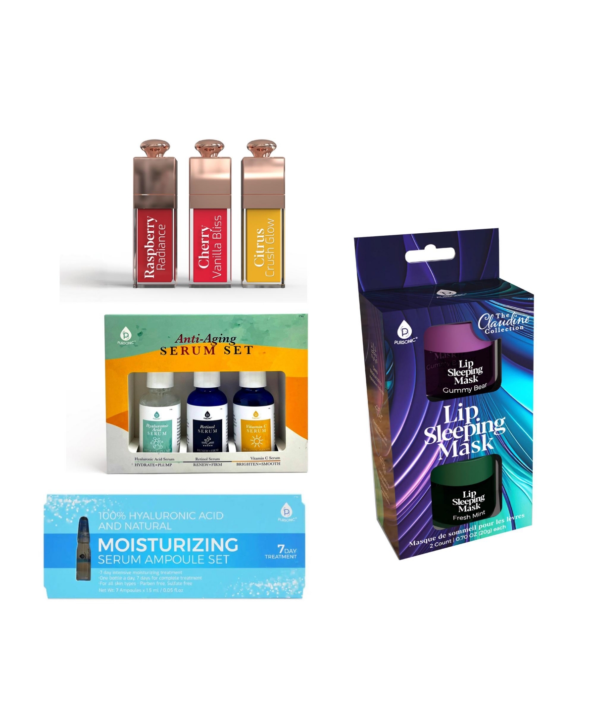 Click here for Pursonic Ultimate Glow Collection: Nourishing Lip... prices