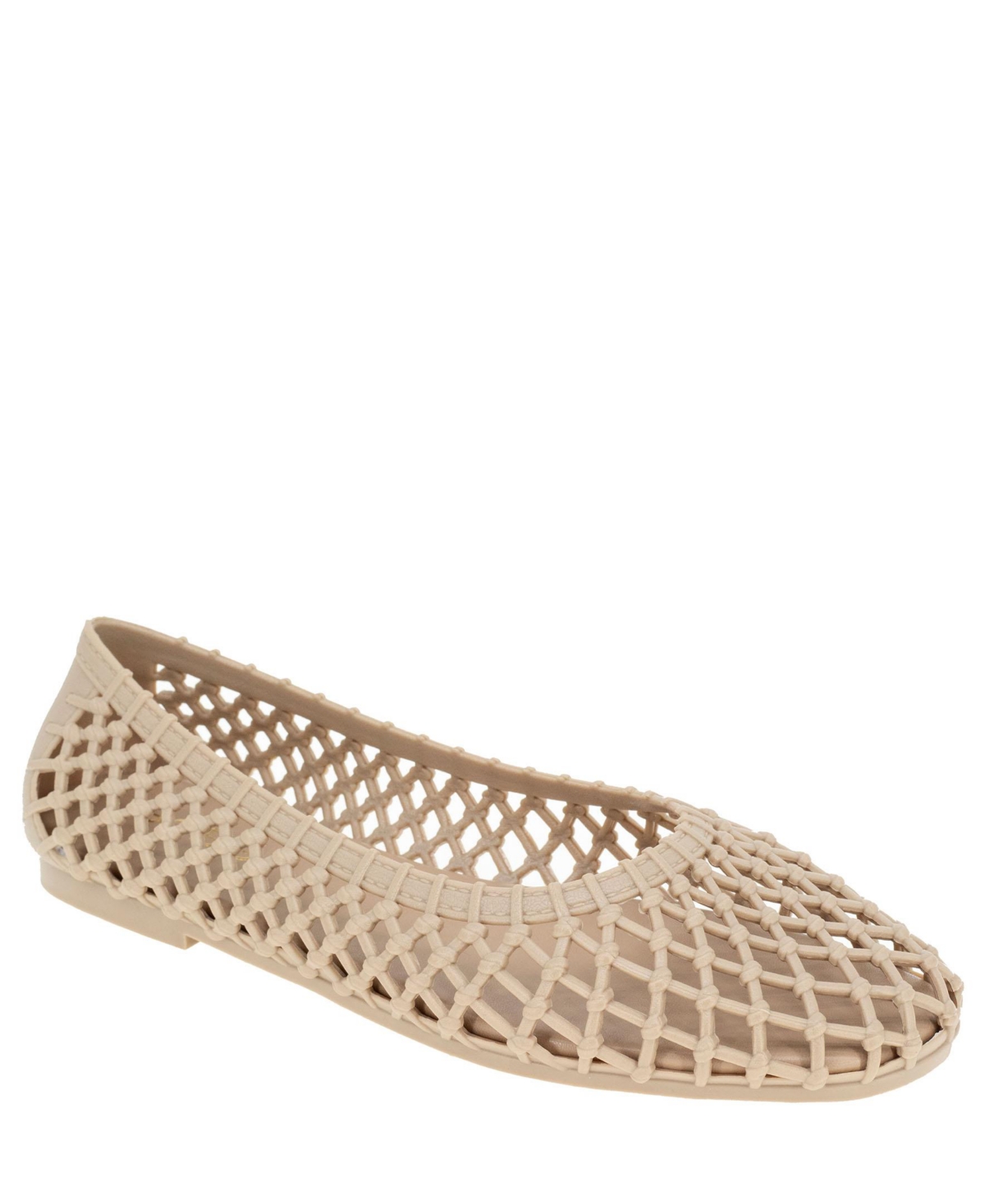 Click here for Bcbg Womens Marlow Jelly Flat - Tan prices