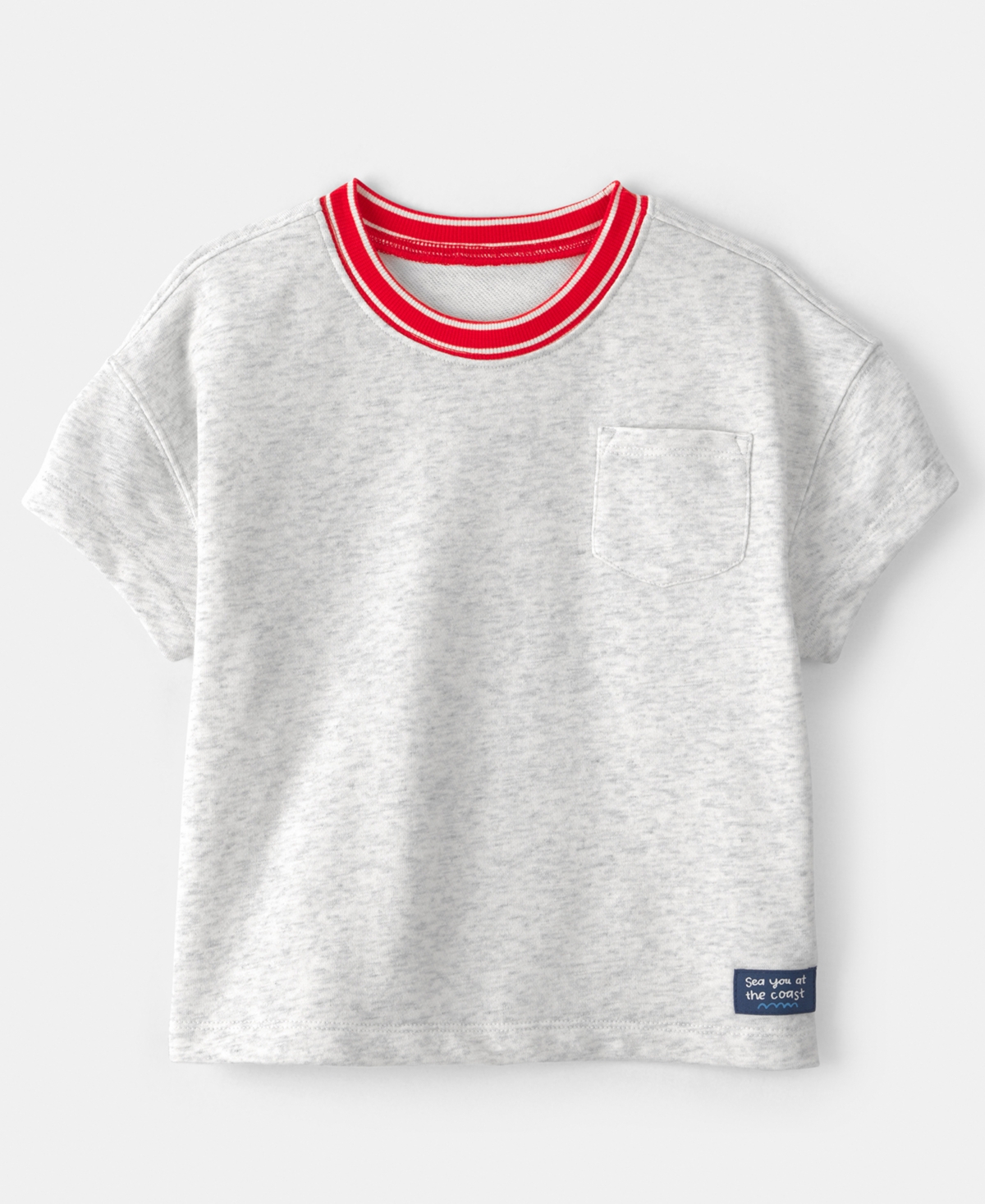 Click here for Carters Boys Toddler 2T-5T Pocket French Terry T-S... prices