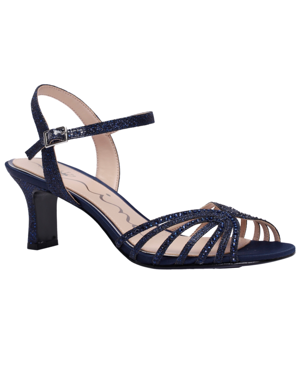 Click here for Nina Womens Bryna Kitten Heel Dress Sandals - New... prices