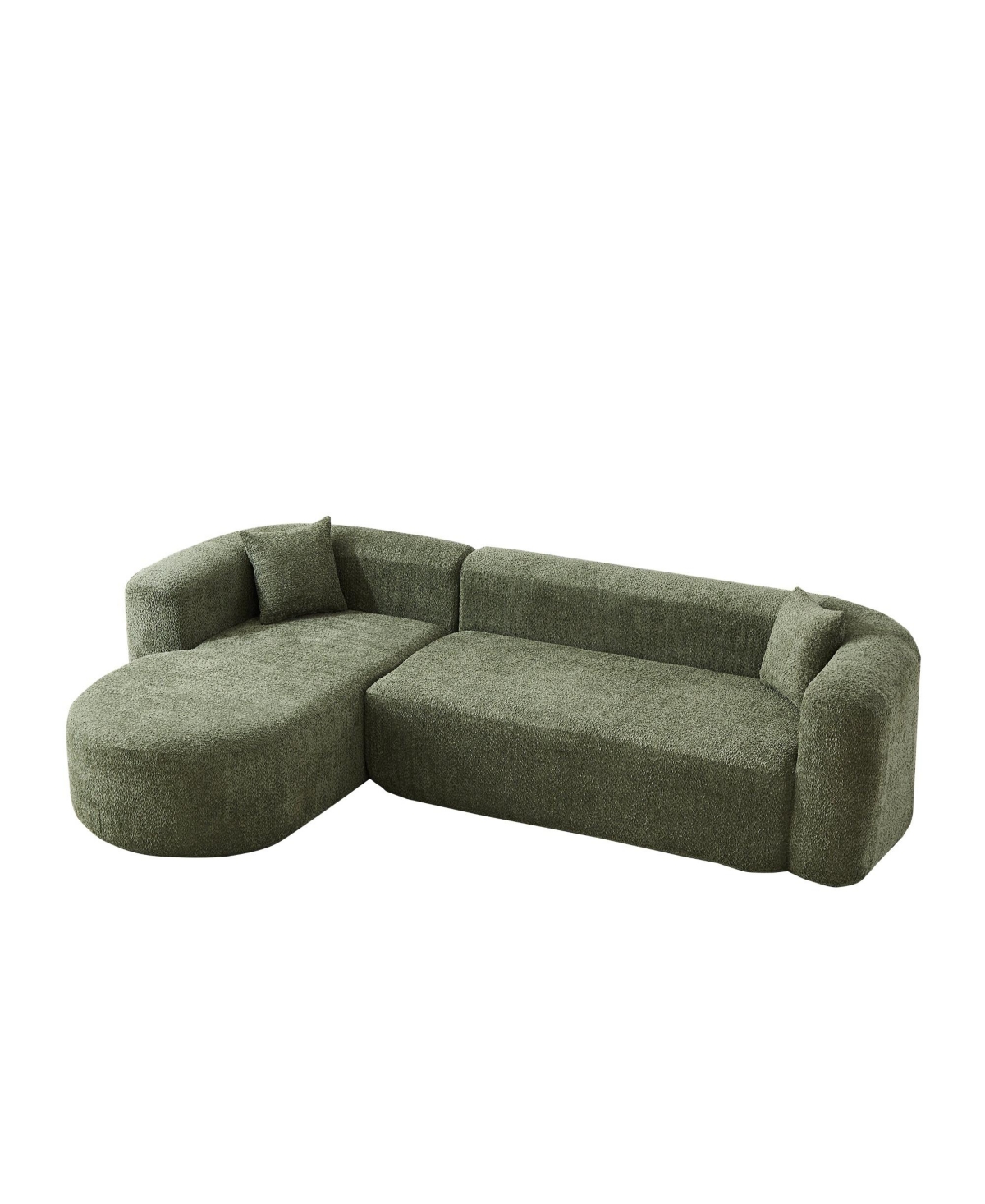 Click here for Clihome 109.4" L-Shaped Modular Sectional Sof... prices