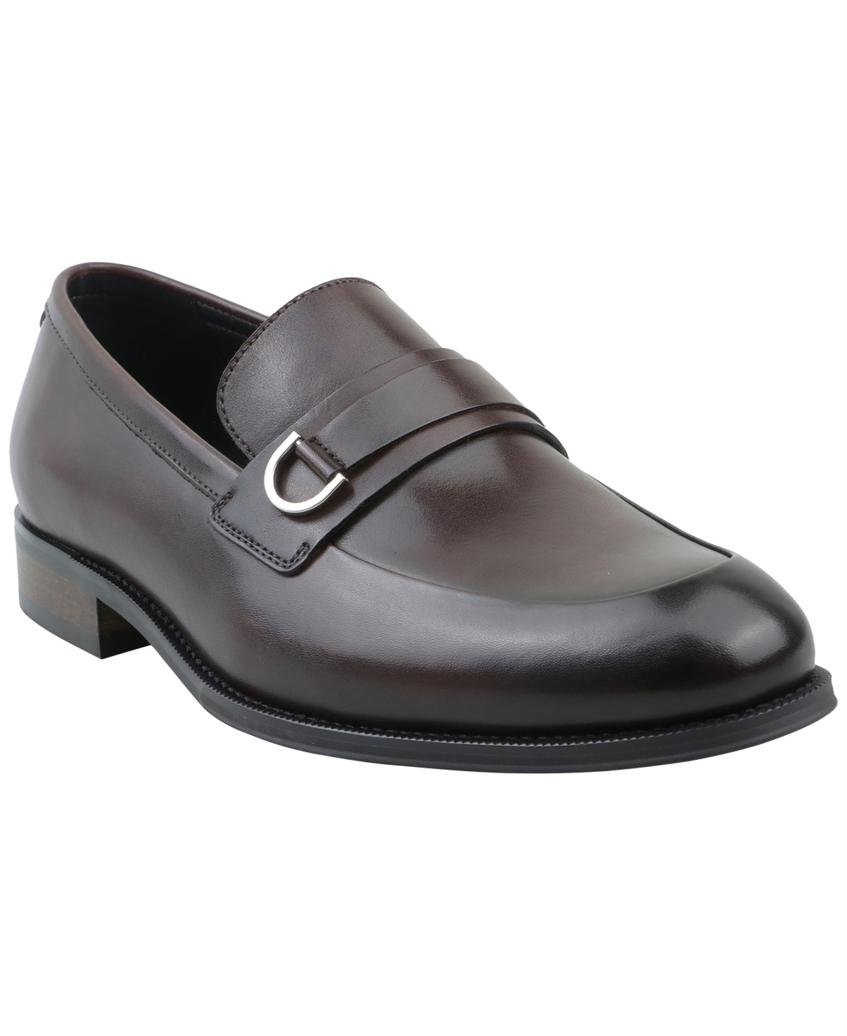 Click here for Alfani Mens Marekk Leather Slip-On Dress Loafers... prices
