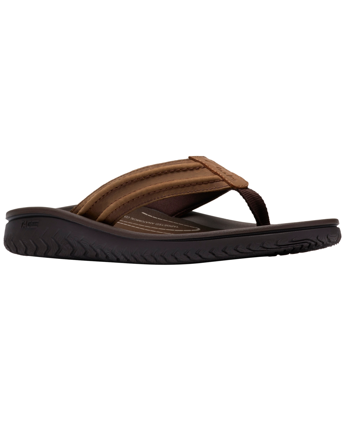 Click here for Clarks Mens Wesley Surf Slip-On Sandals - Brown Le... prices