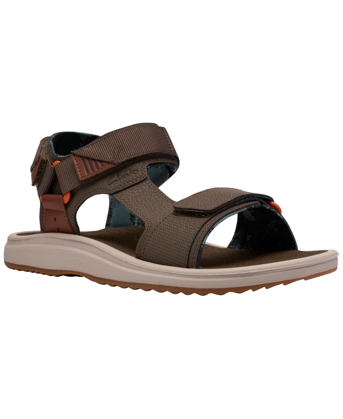 Click here for Clarks Mens Cloudsteppers Breeze Trail Sandals - O... prices