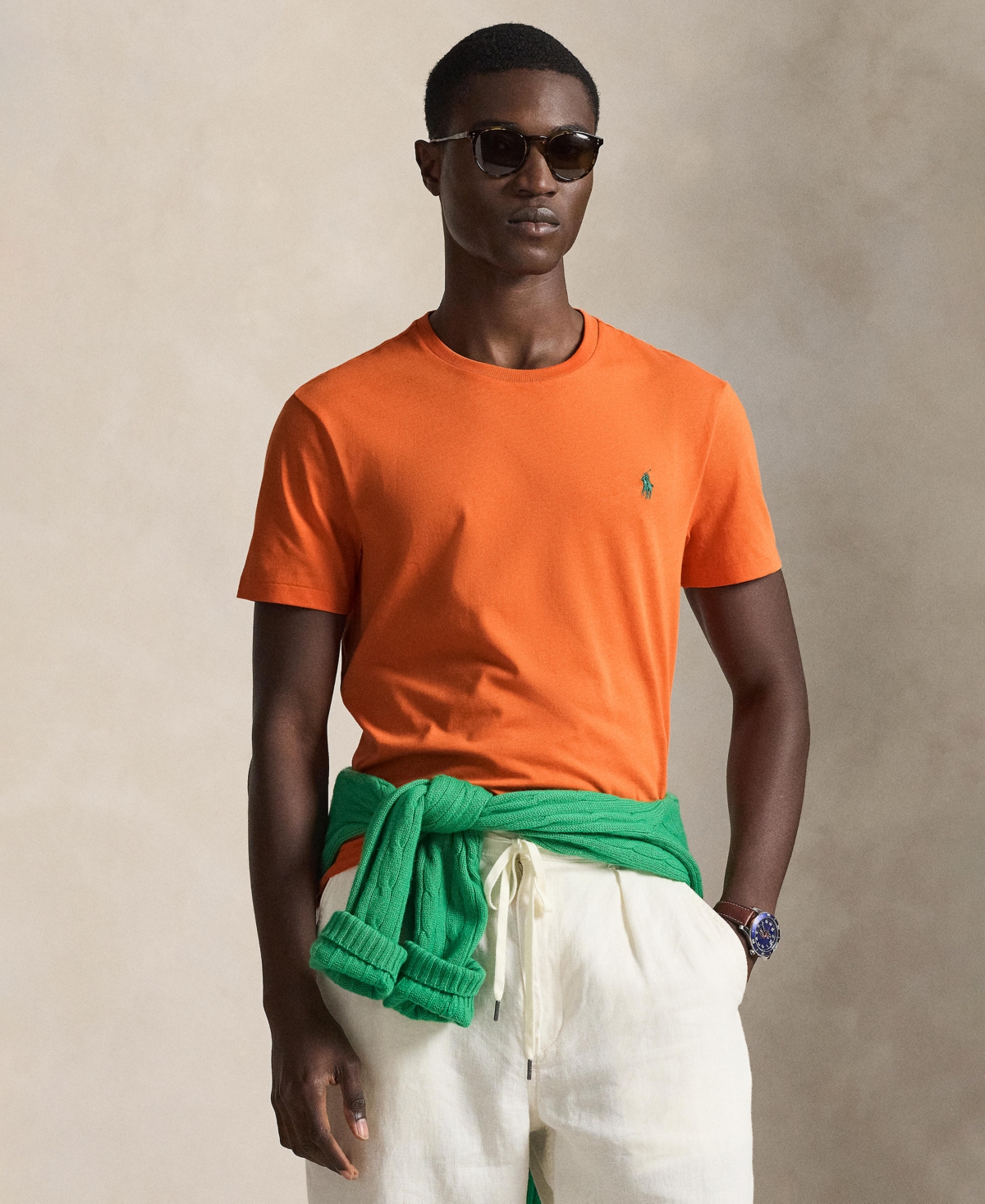 Click here for Polo Ralph Lauren Mens Classic Fit Crew Neck T-Shi... prices