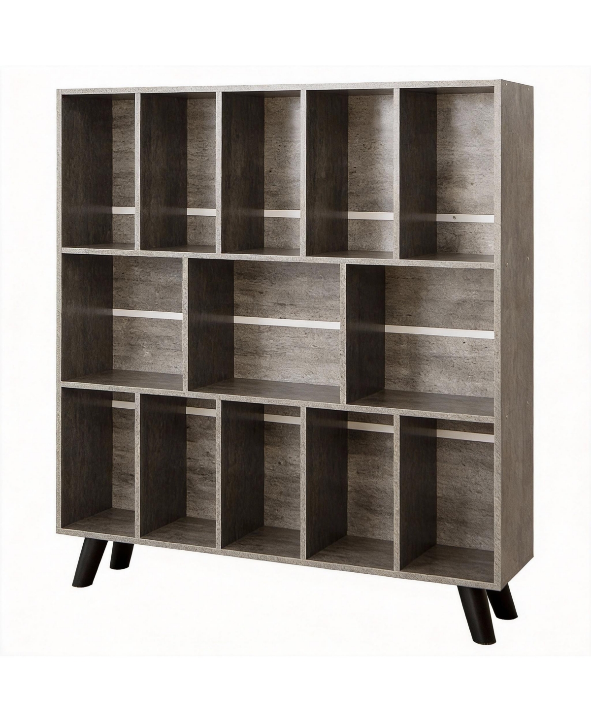 Click here for Yigii Bookshelf with Crisscross Design for Home/Of... prices