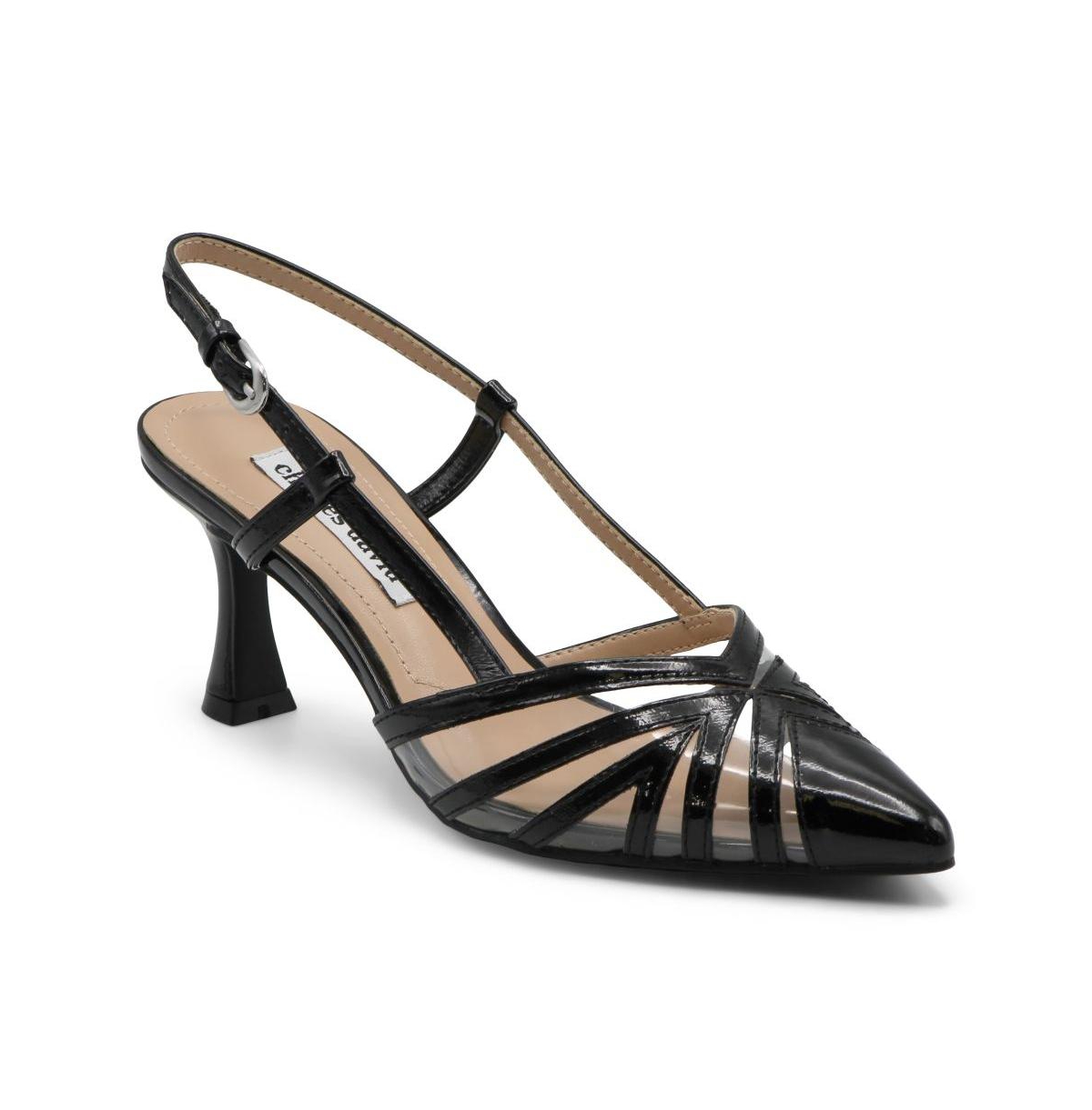 Click here for Charles David Womens Anaz Slingback Dress - Black prices