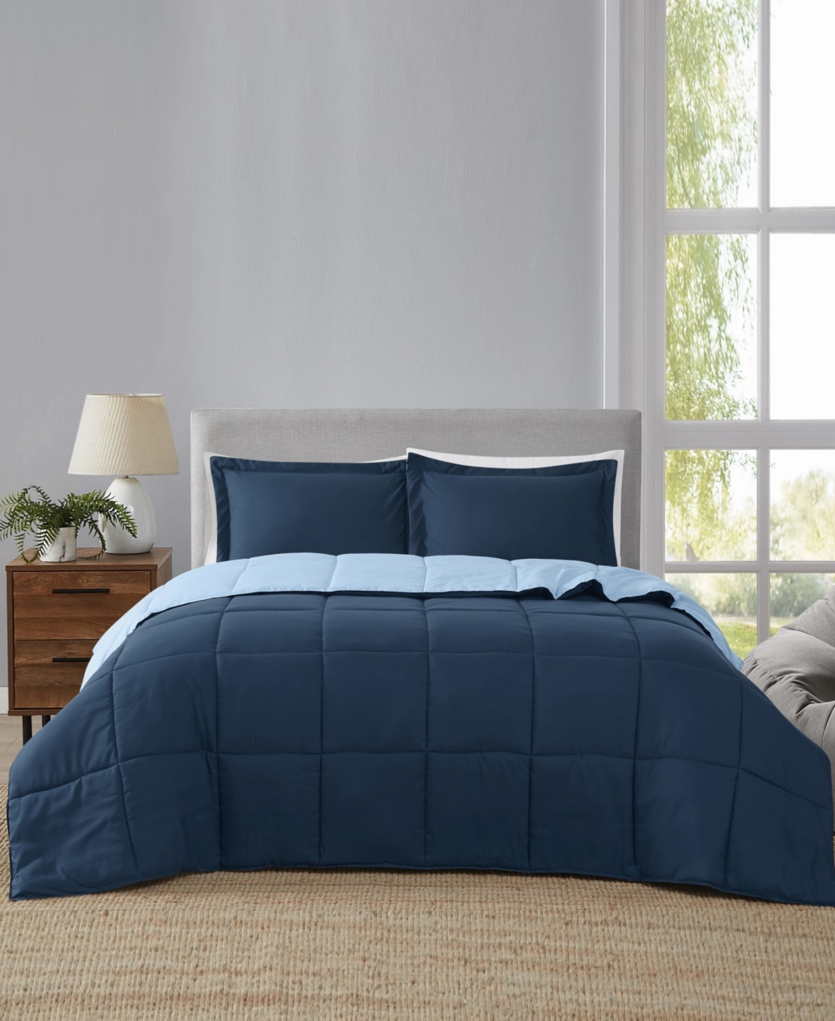 Click here for Truly Soft Everyday Reversible 3-Pc. Comforter Set... prices