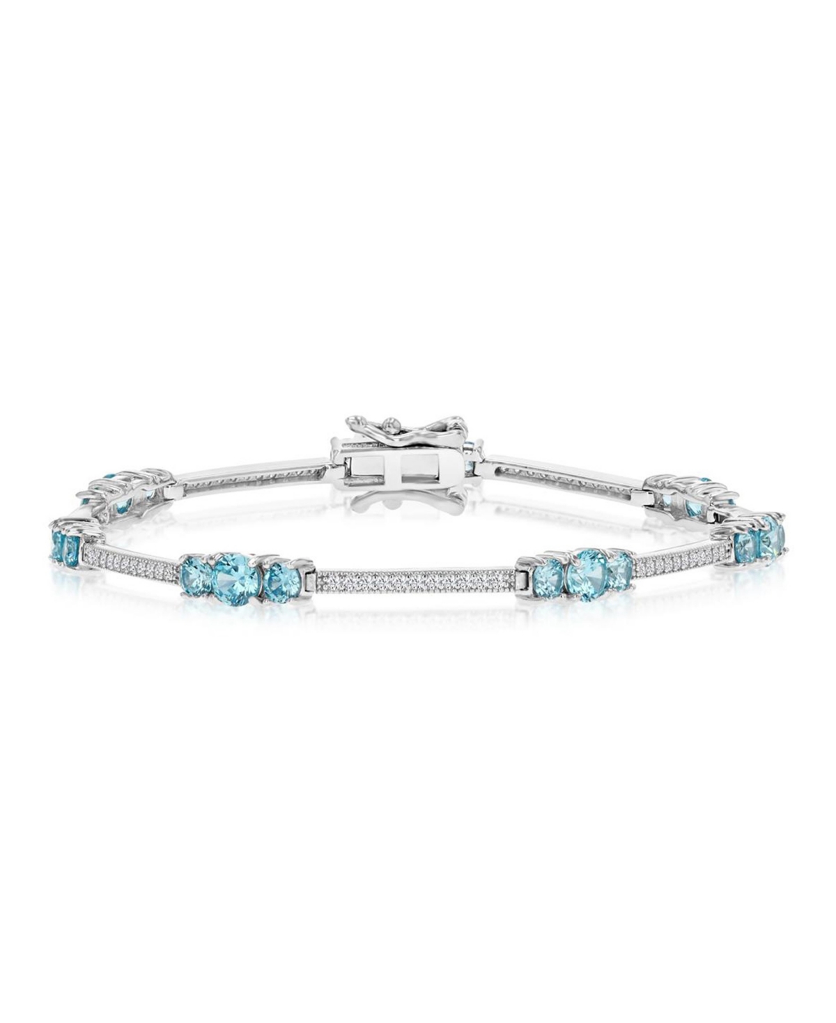 Click here for Macys Cubic Zirconia (4.9 ct. t.w.) Rhodium Over S... prices