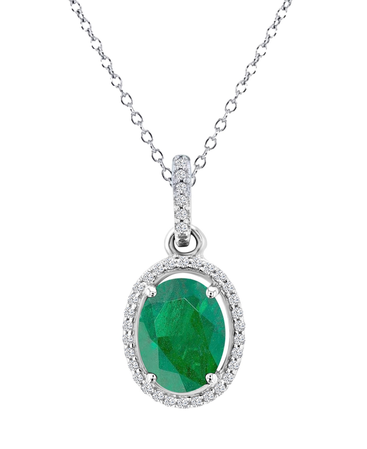 Click here for Macys Emerald (0.76 ct. t.w.) & Diamond (0.105 ct.... prices
