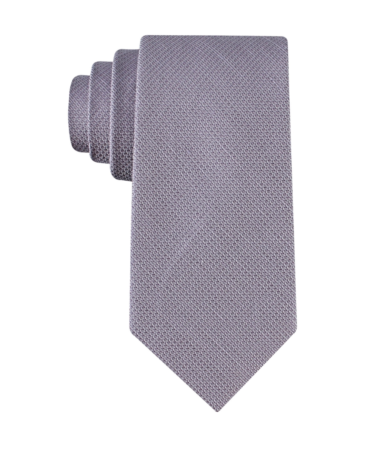 Click here for Calvin Klein Mens Textured Solid Silk & Linen Blen... prices