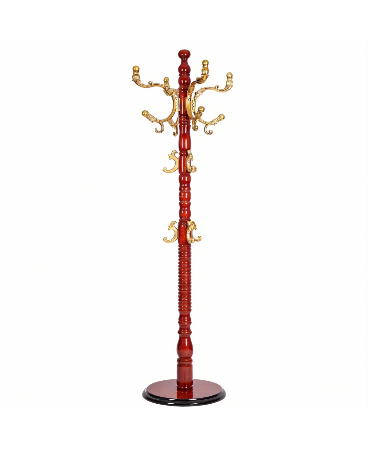 Click here for Yigii Wooden Coat Rack with Tree Design  14 Hooks... prices