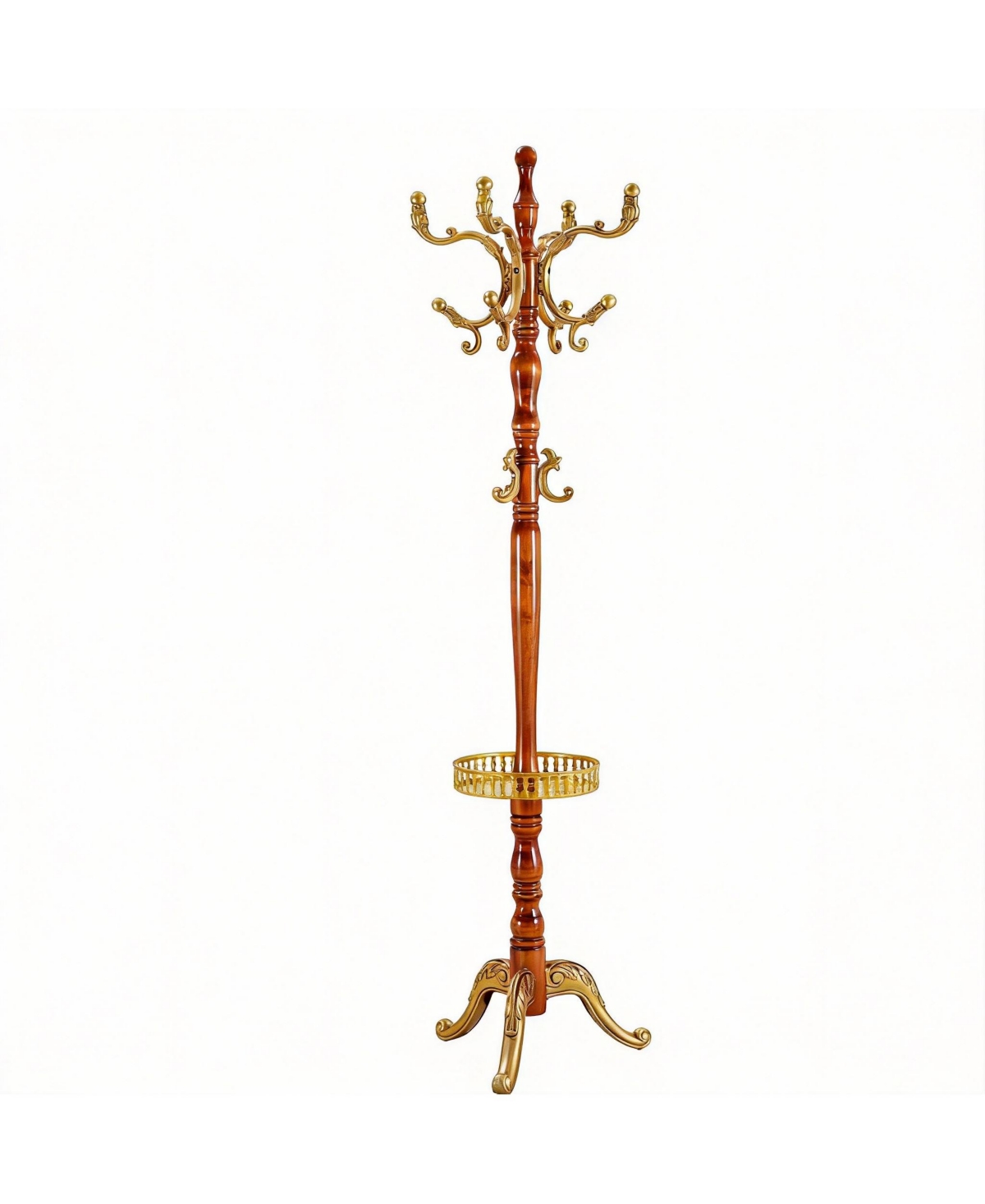 Click here for Yigii Wooden Coat Rack with Tree Design  14 Hooks... prices