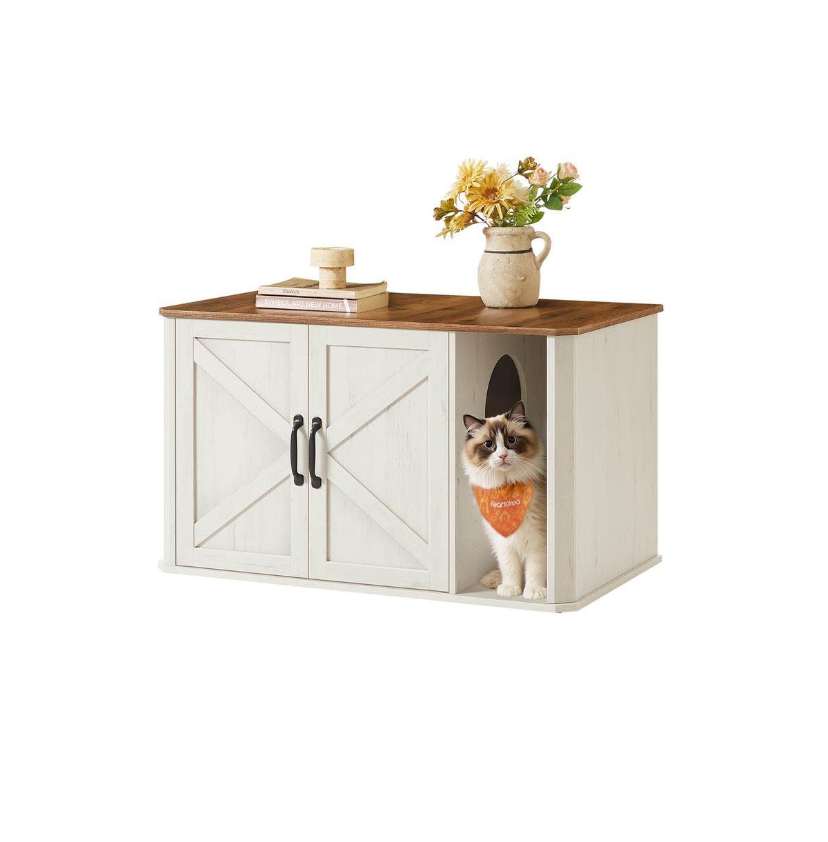 Click here for Cozito Litter Box Enclosure Cabinet with Front Ent... prices