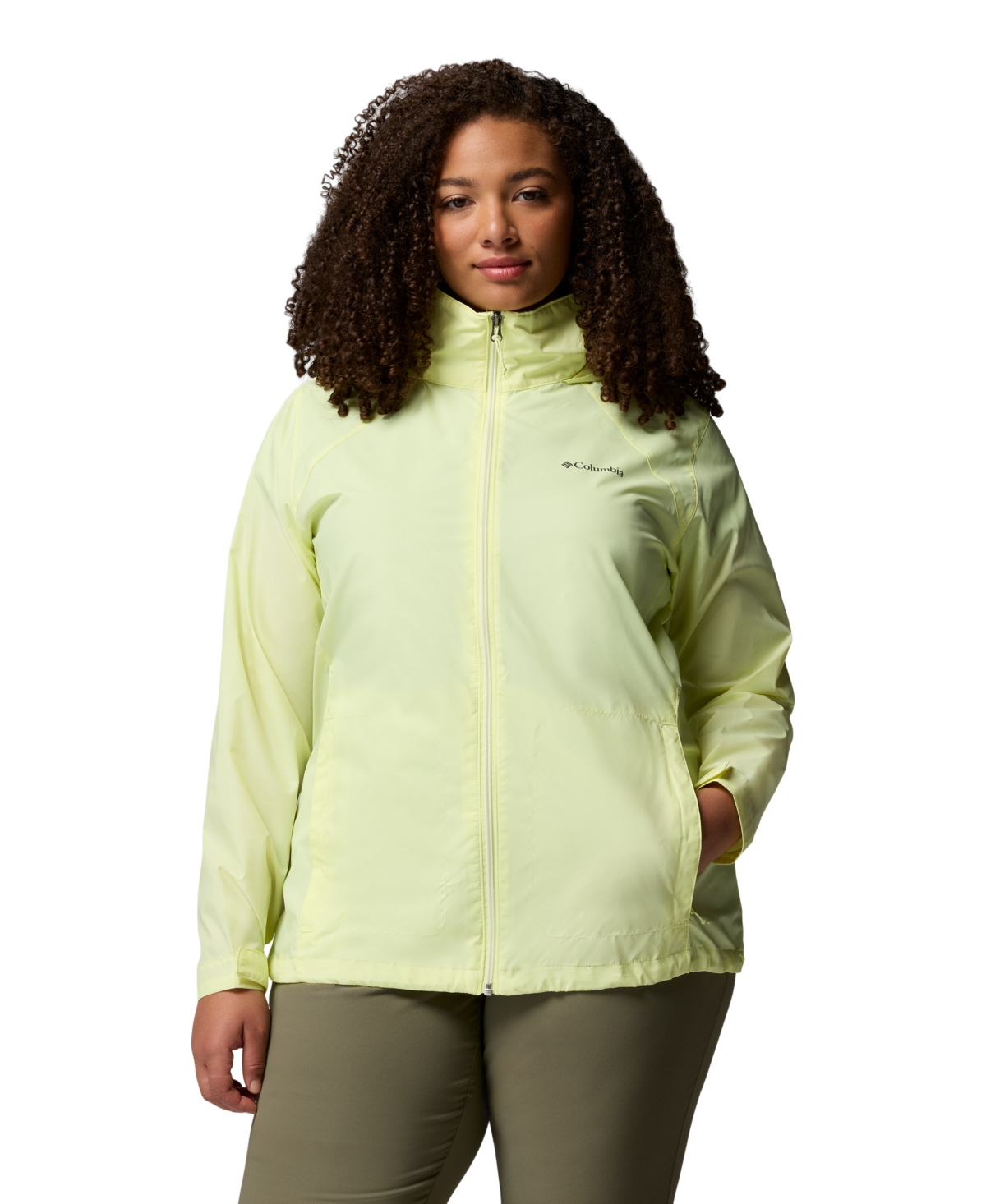 Click here for Columbia Plus Size Lightweight Rain Shell Jacket -... prices