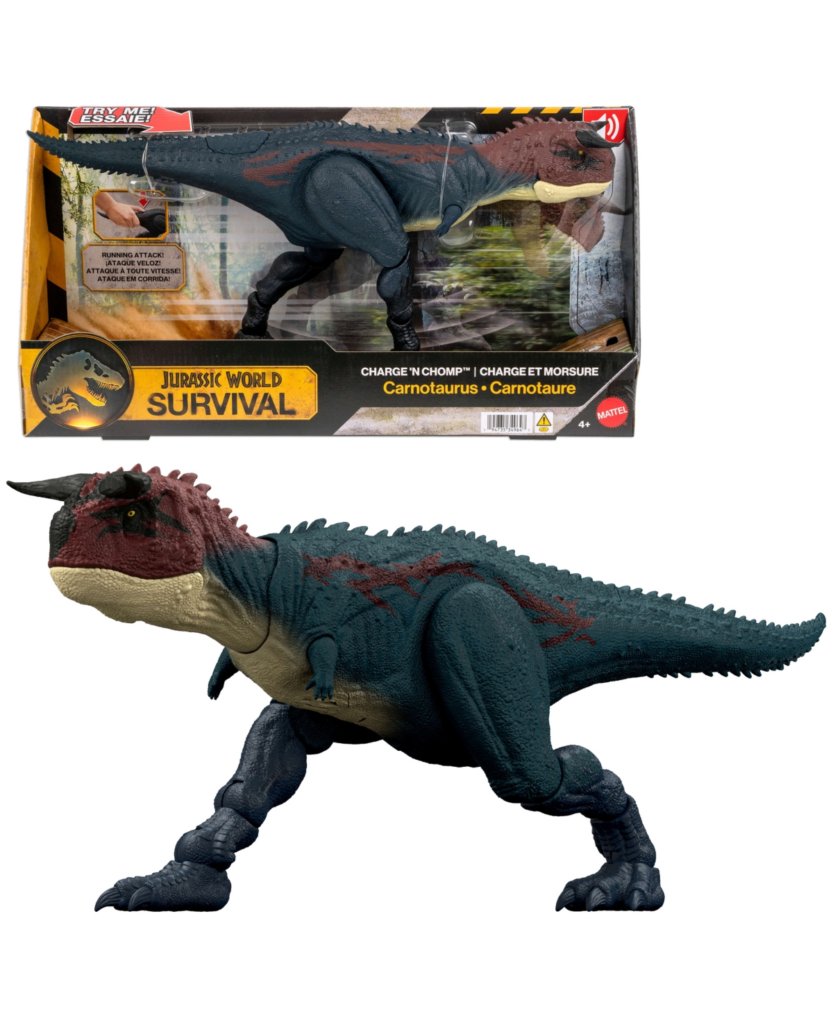 Click here for Jurassic World Charge N Chomp Carnotaurus Running... prices