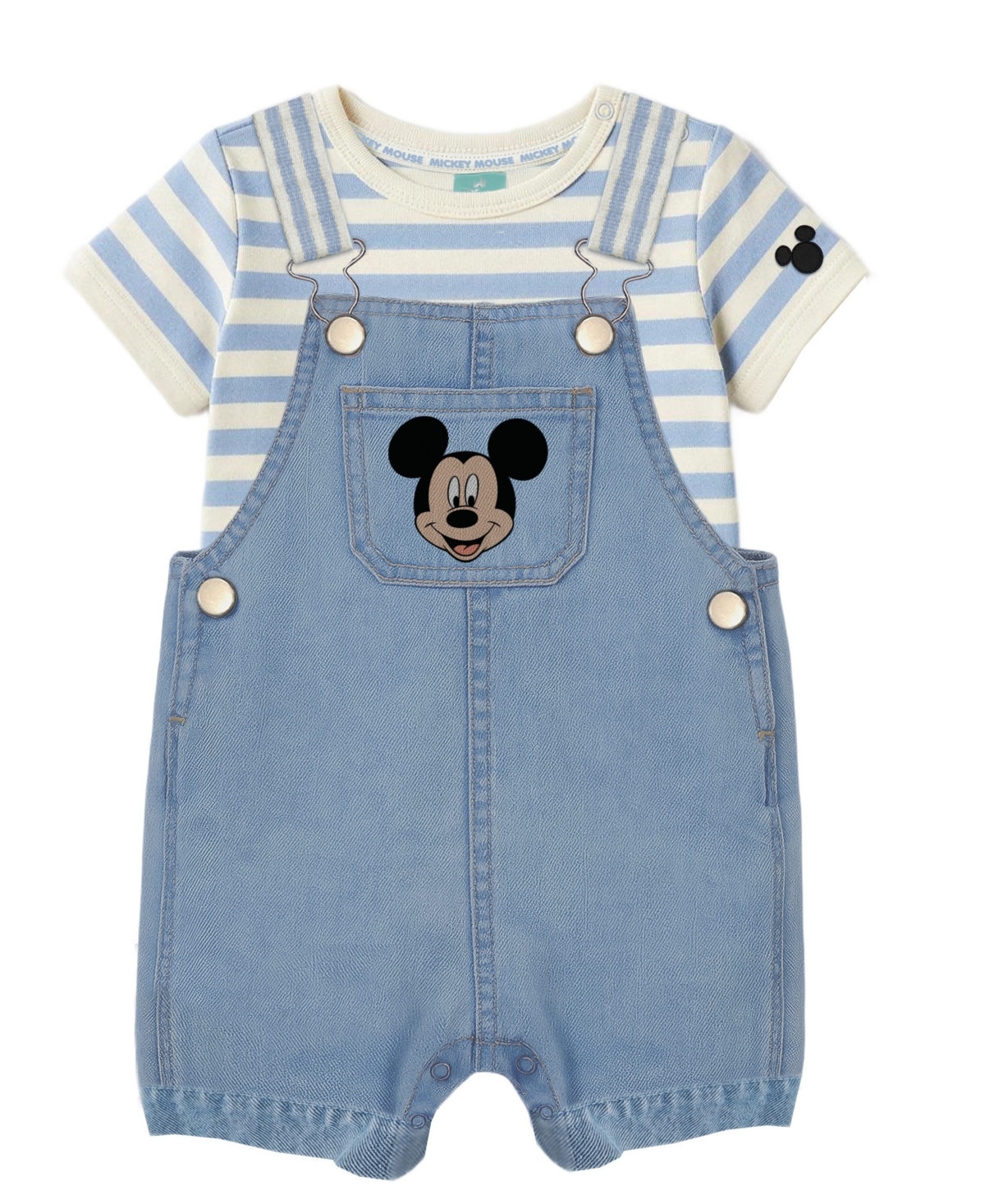 Click here for Disney Baby Boys Mickey Mouse Bodysuit & Denim Sho... prices