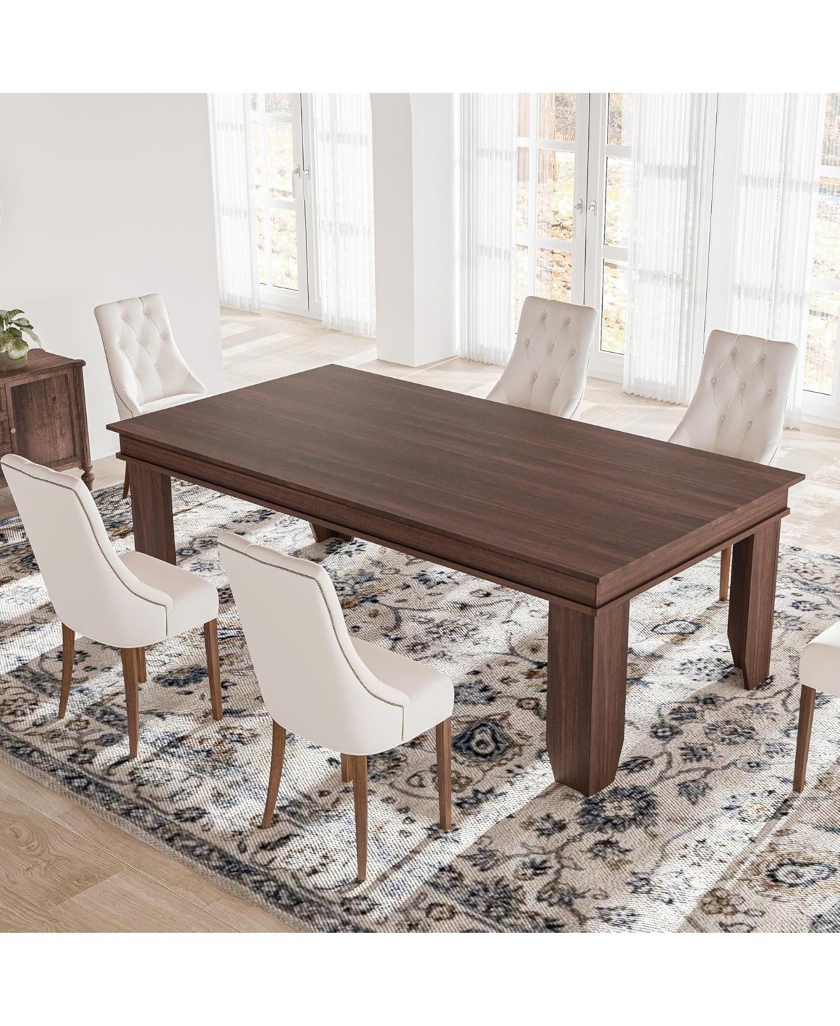 Click here for Gaomon Kitchen Table Farmhouse Dining Table for 6-... prices