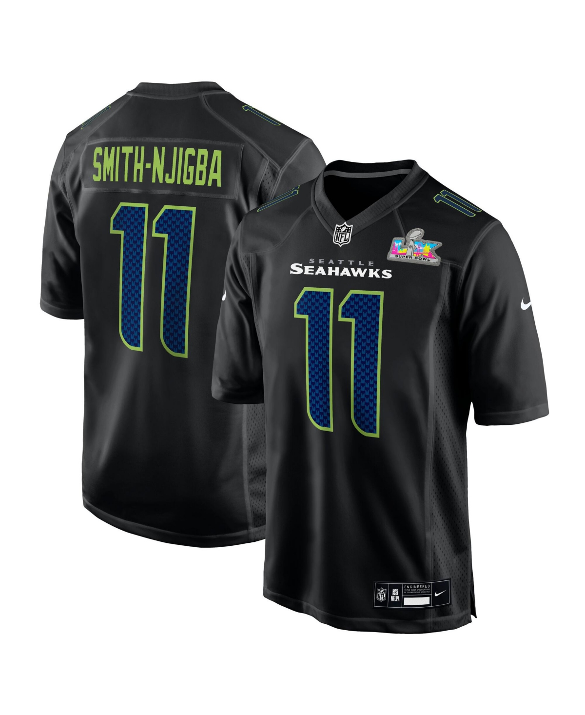 Click here for Nike Mens Jaxon Smith-Njigba Black Seattle Seahawk... prices