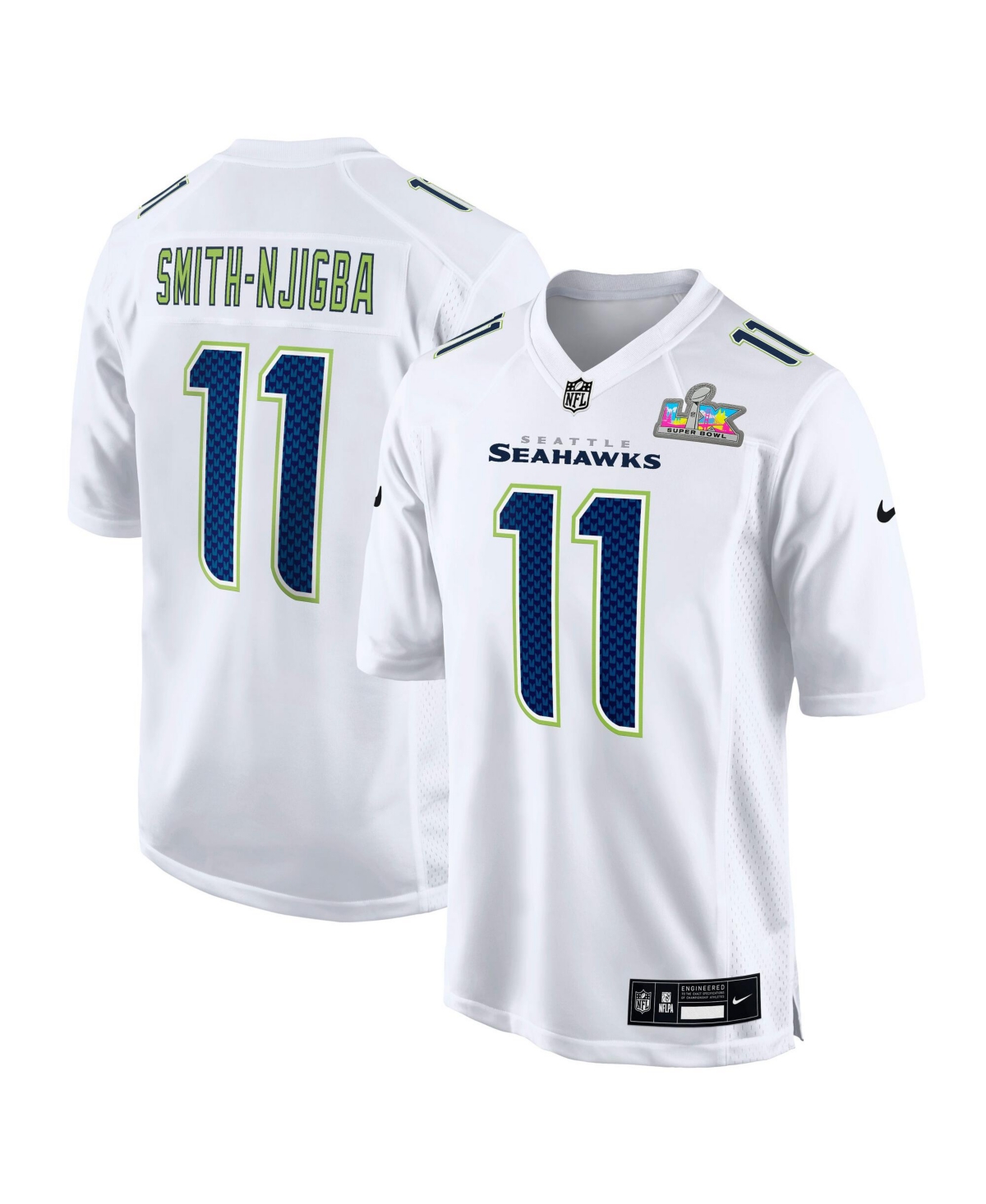 Click here for Nike Mens Jaxon Smith-Njigba White Seattle Seahawk... prices