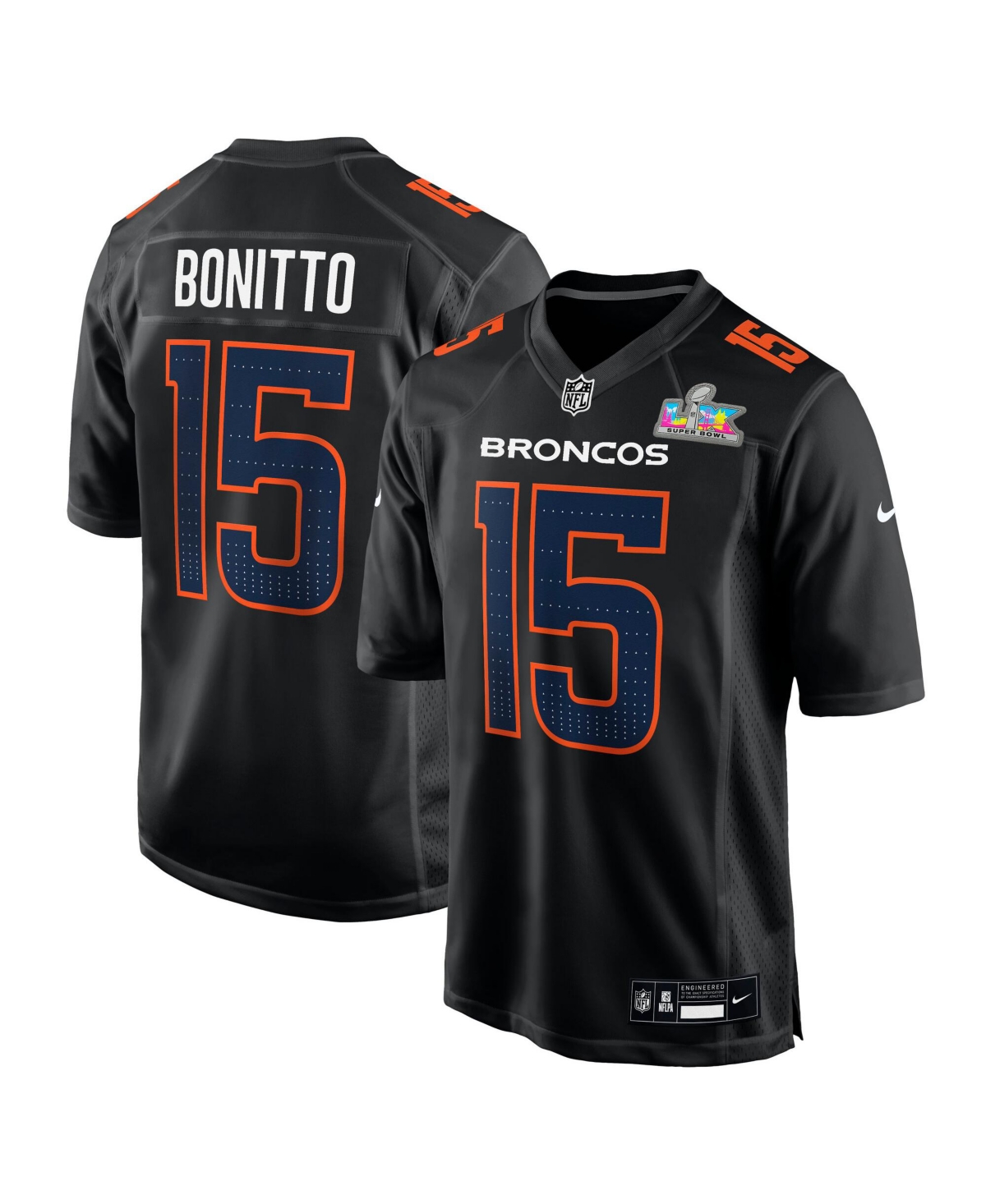 Click here for Nike Mens Nik Bonitto Black Denver Broncos Super B... prices