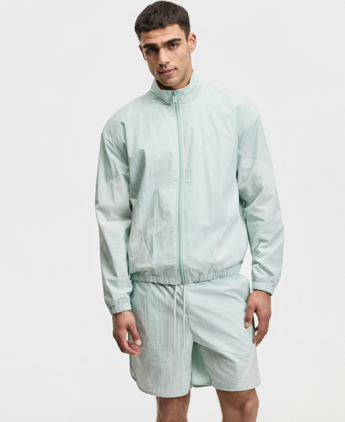 Click here for Mode of One Mens Relaxed-Fit Color Blocked Track J... prices