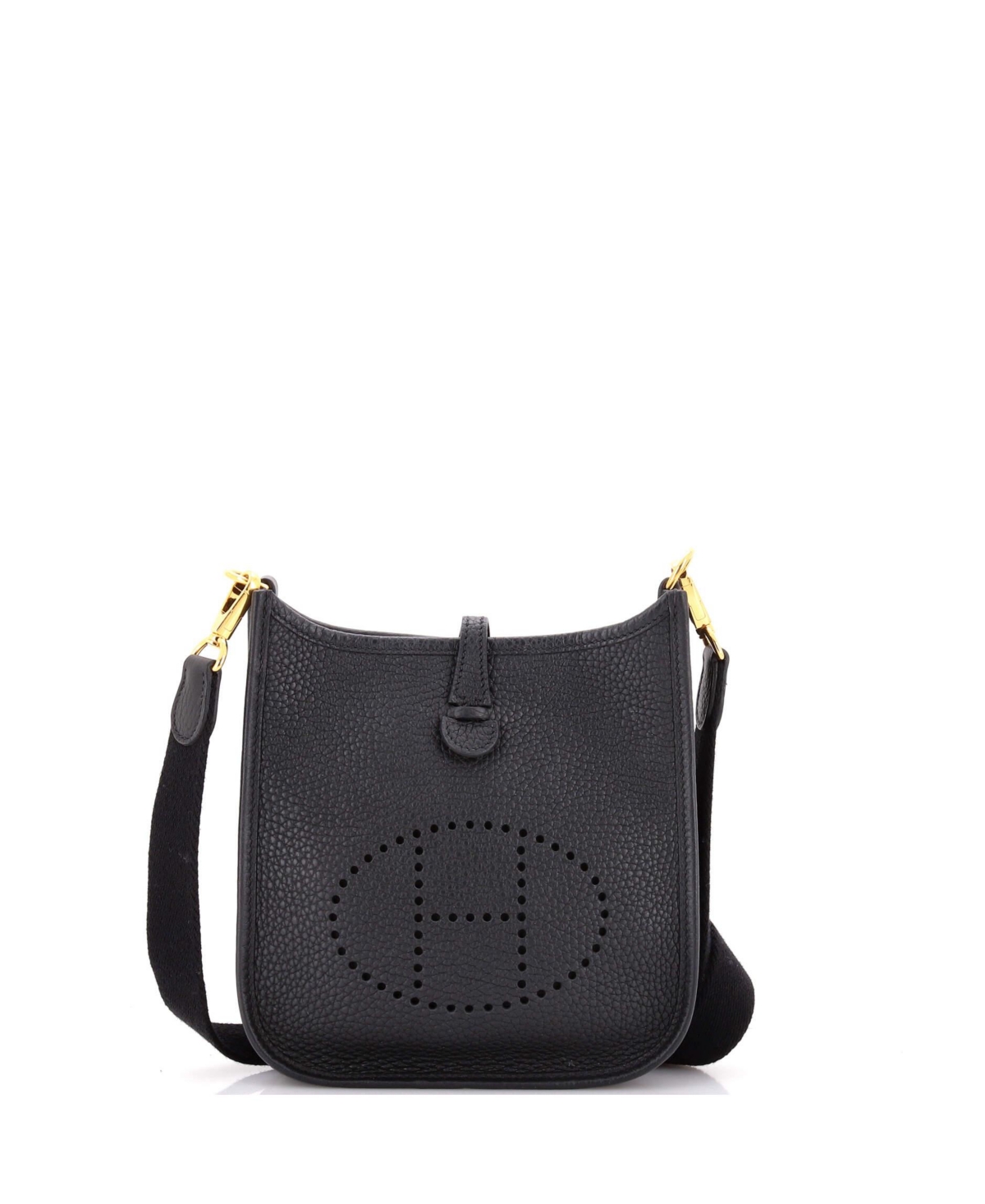 Click here for Pre-Owned HERMES Tpm Evelyne Bag Gen Iii Clemence... prices