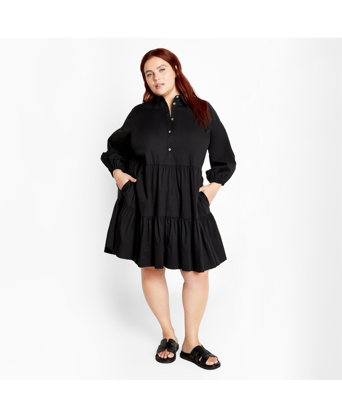 Click here for City Chic Womens Kiara Mini Dress - Black prices