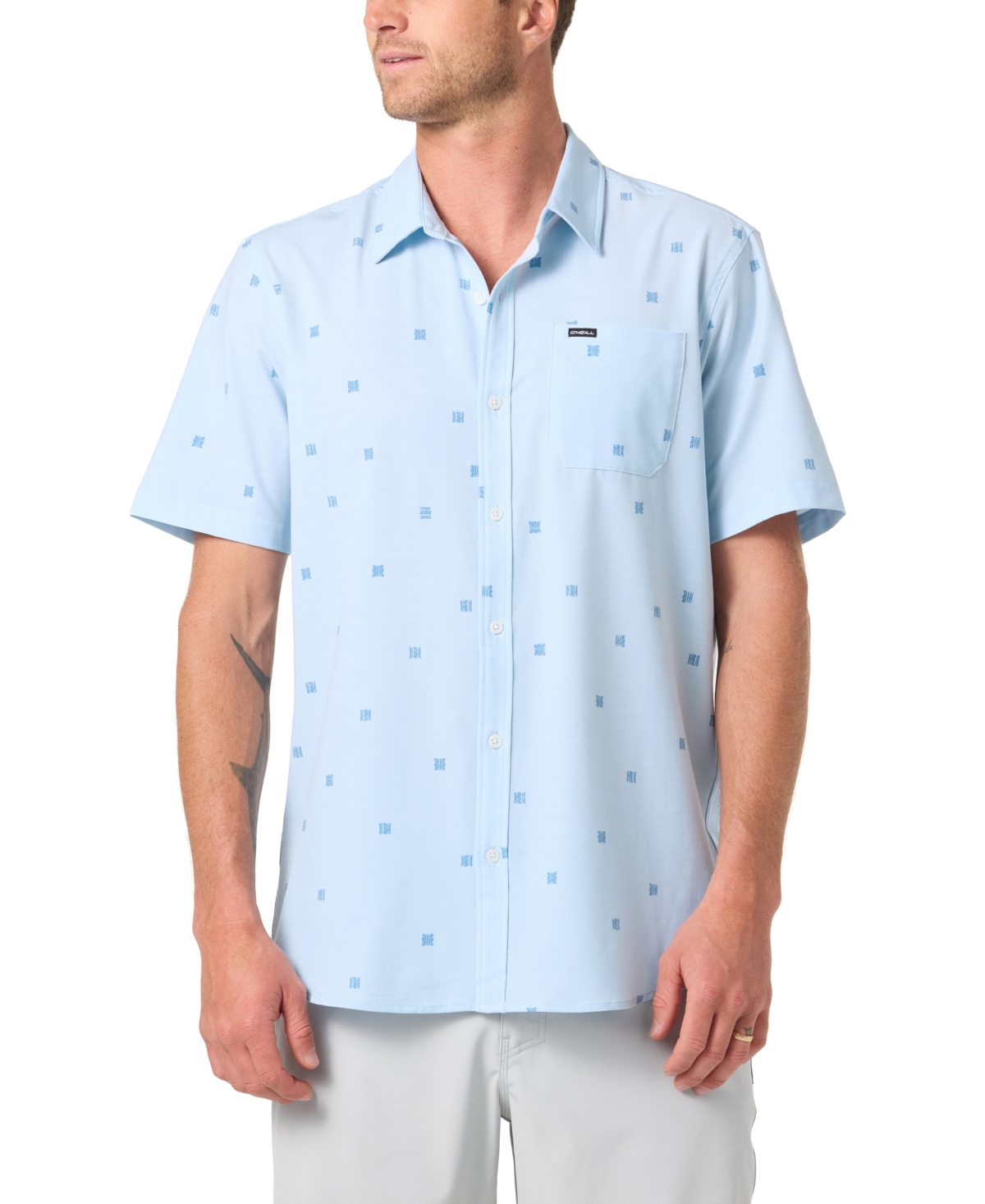 Click here for ONeill Mens Regular-Fit Short-Sleeve Shirt - Baby... prices
