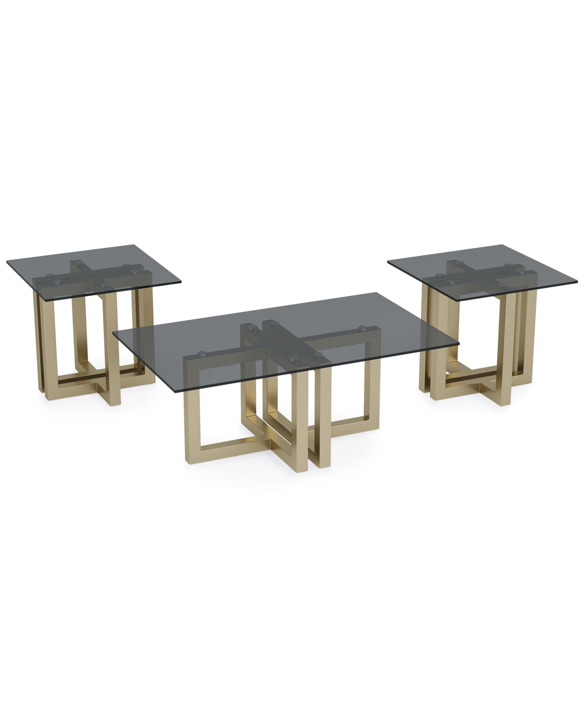 Click here for Emila 3-Pc. Rectangle Coffee Table and Rectangle E... prices