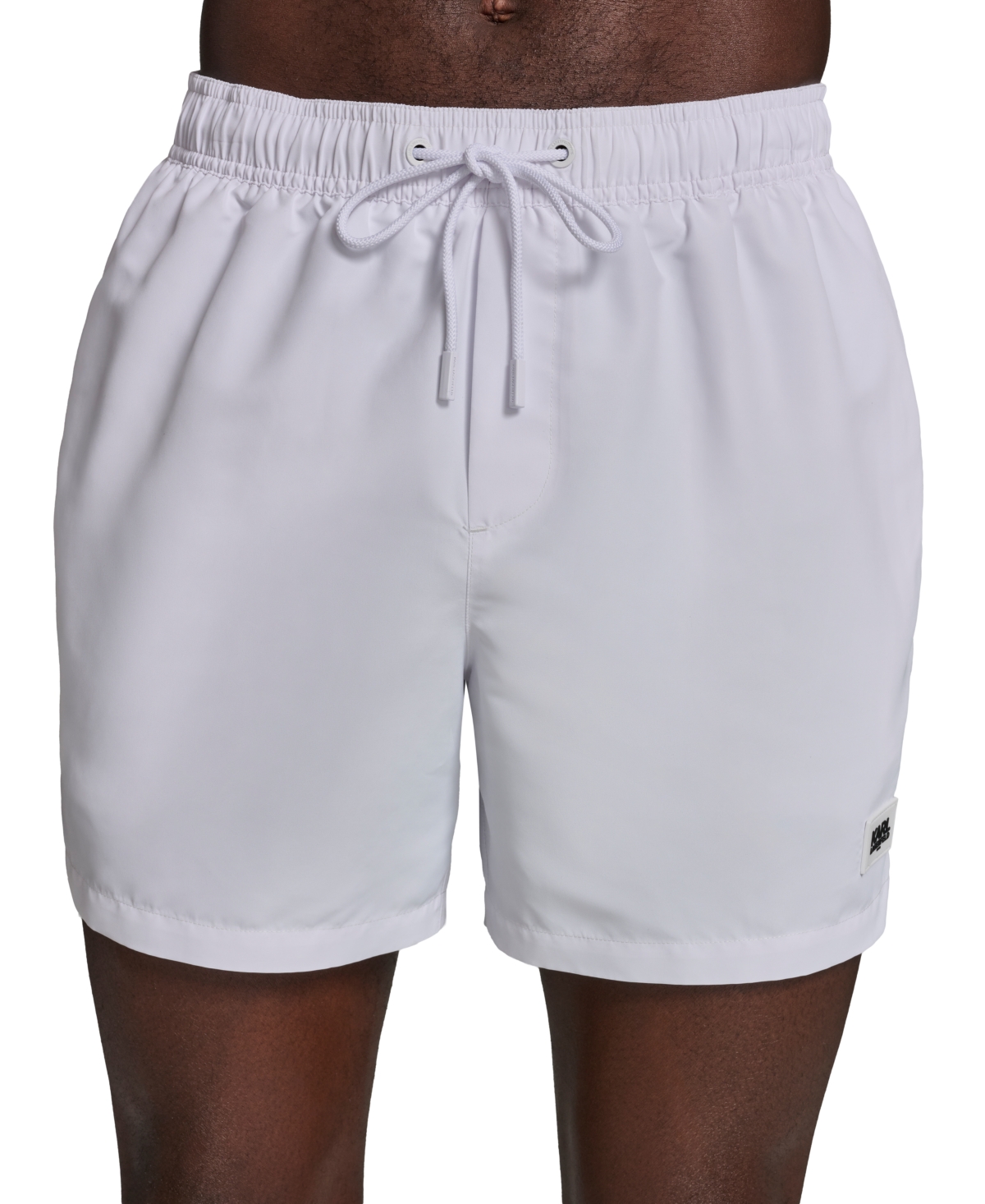 Click here for Karl Lagerfeld Paris Mens Logo Patch Volley Shorts... prices