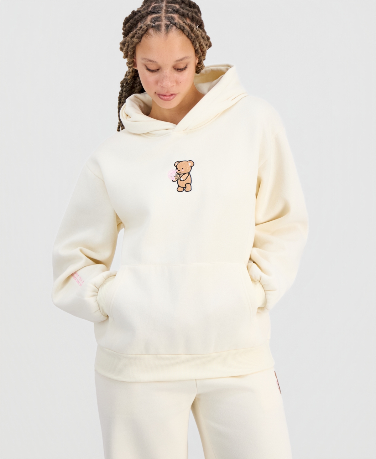 Click here for The Happy Camp3r Juniors Thank You Bear Hooded Swe... prices