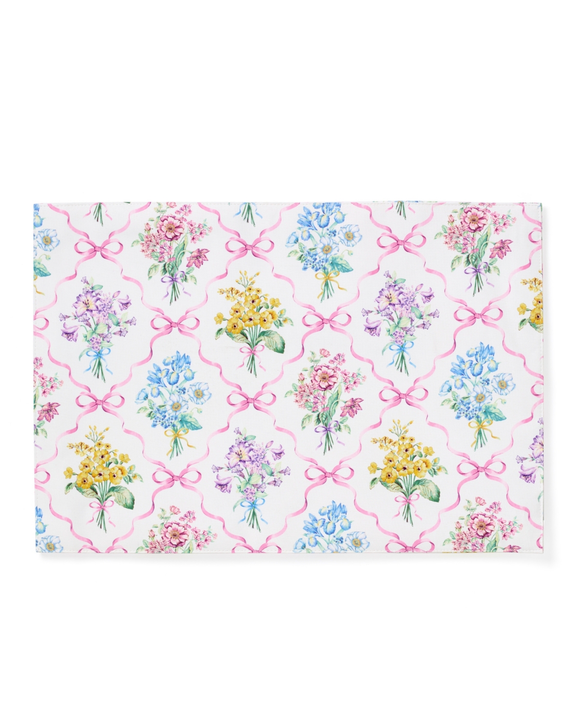 Click here for Lenox Single Bouquet Ribbon Placemat  13 x 19 - Wh... prices