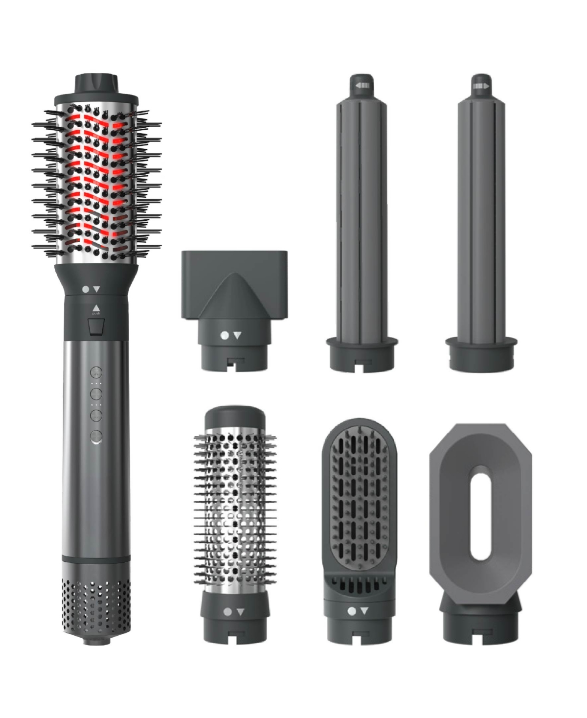 Click here for Tzumi Red Light Therapy 7-in-1 Hair Dryer - Dark G... prices