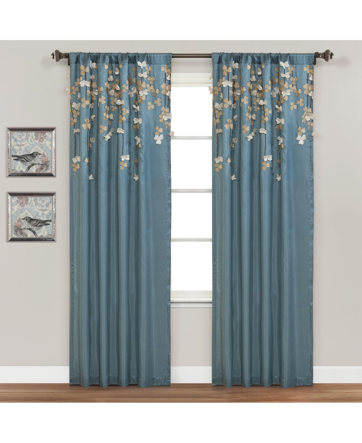 Click here for Lush Decor Flower Drops Light Filtering Window Flo... prices