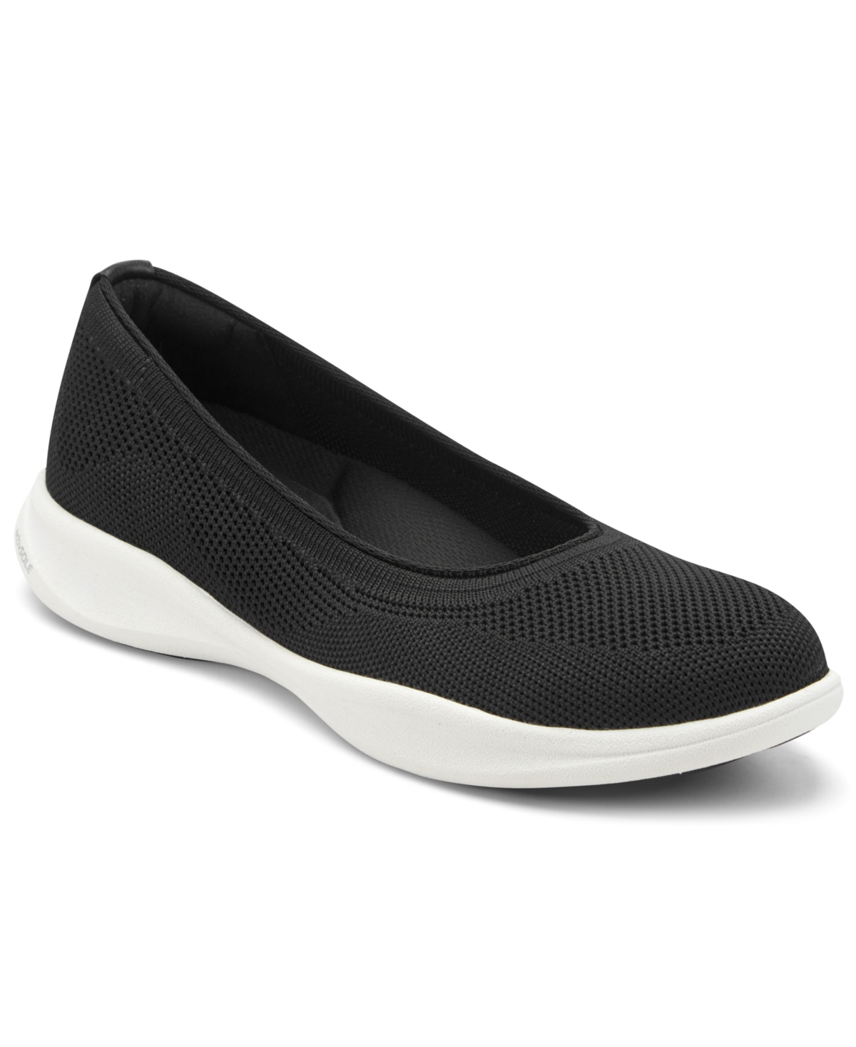 Click here for Rockport Womens Roana Slip-On Round Toe Flats - Bl... prices