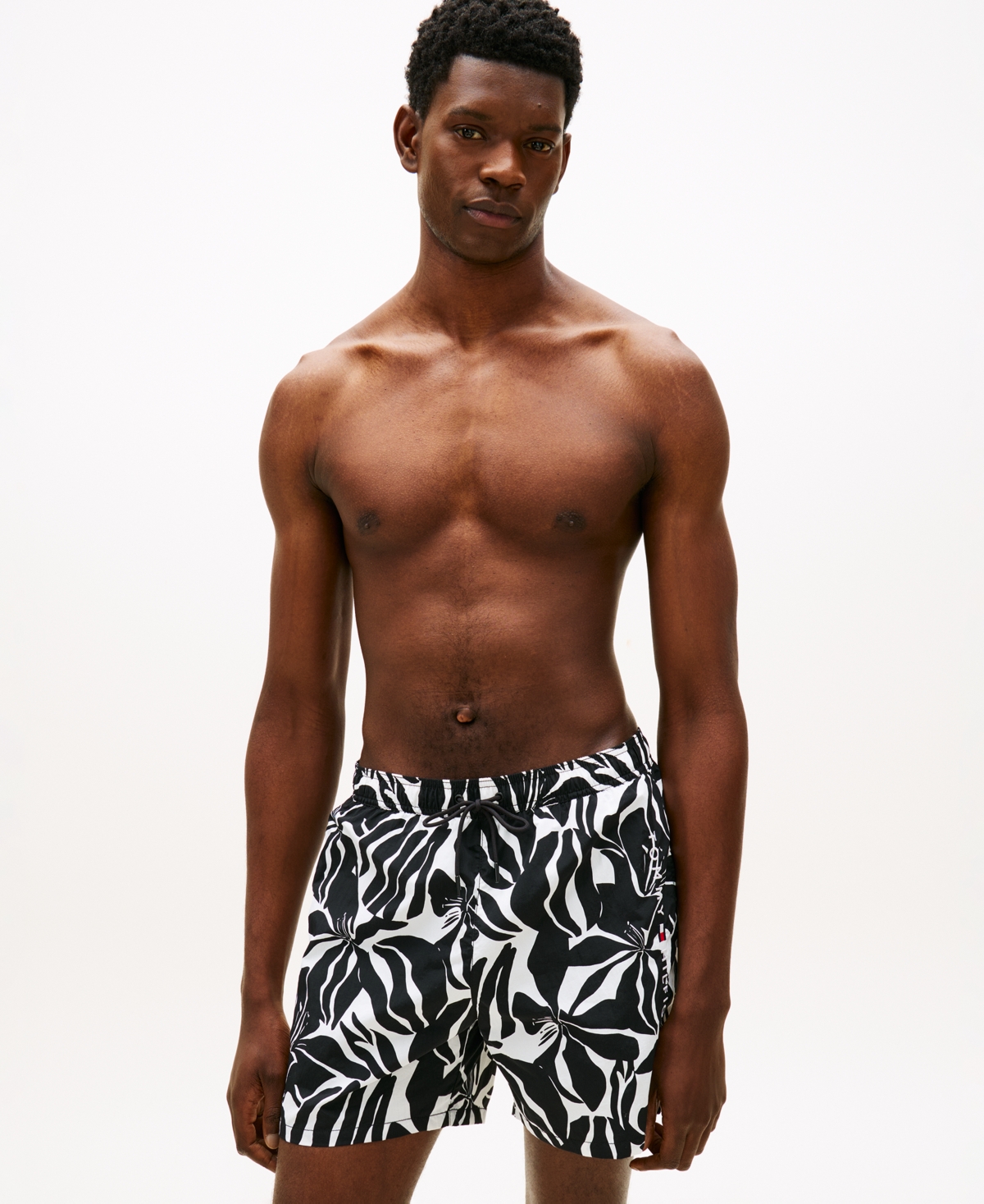 Click here for Tommy Hilfiger Mens Medium Drawstring 5 Swim Trunk... prices