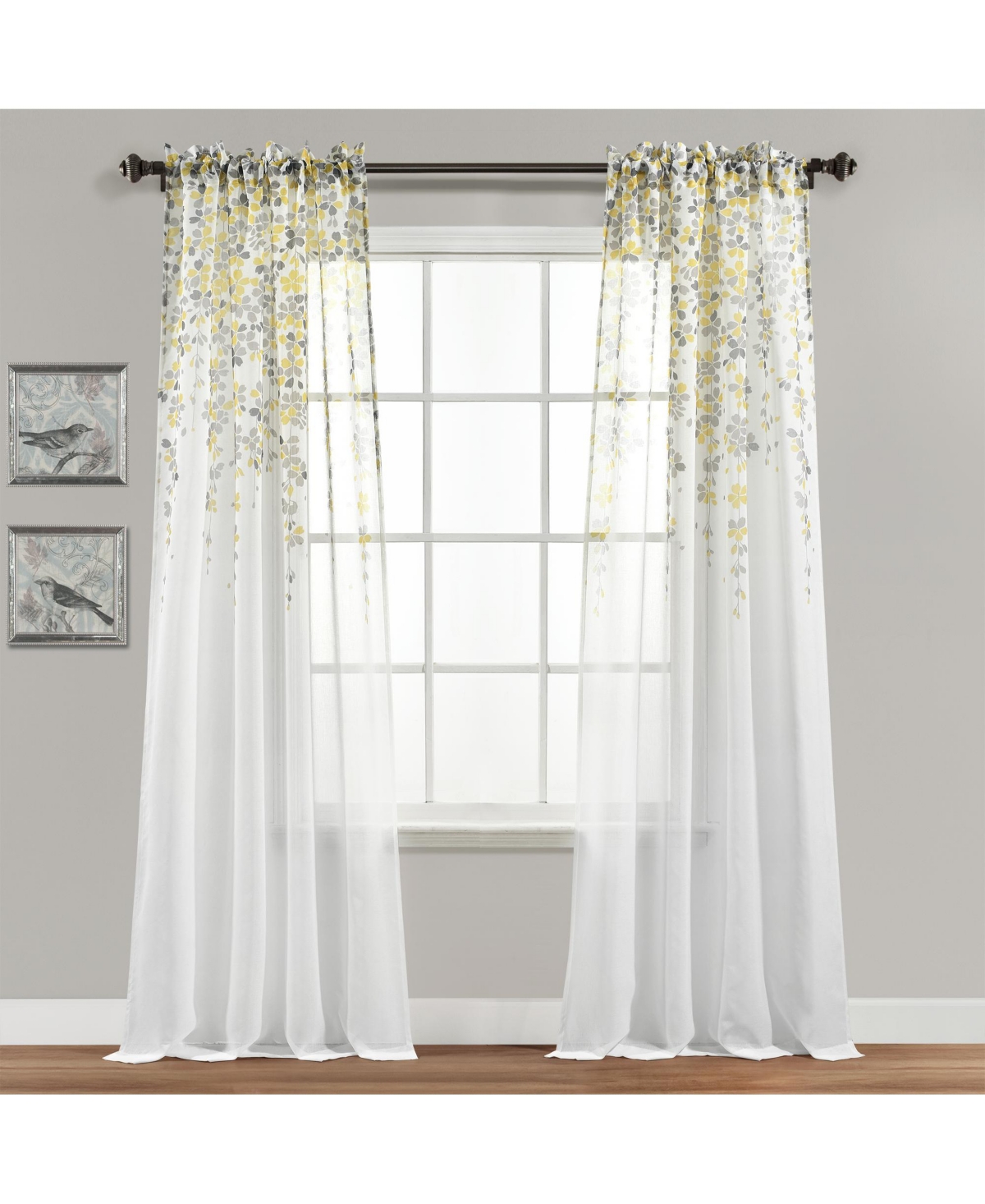 Click here for Lush Decor Weeping Flower Room Darkening Window Cu... prices