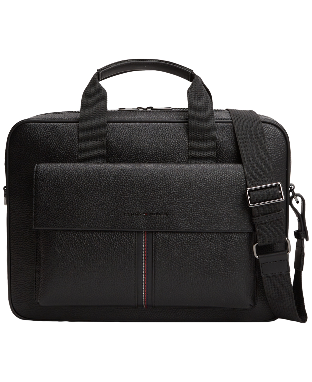 Click here for Tommy Hilfiger Mens Central Computer Bag - Black prices