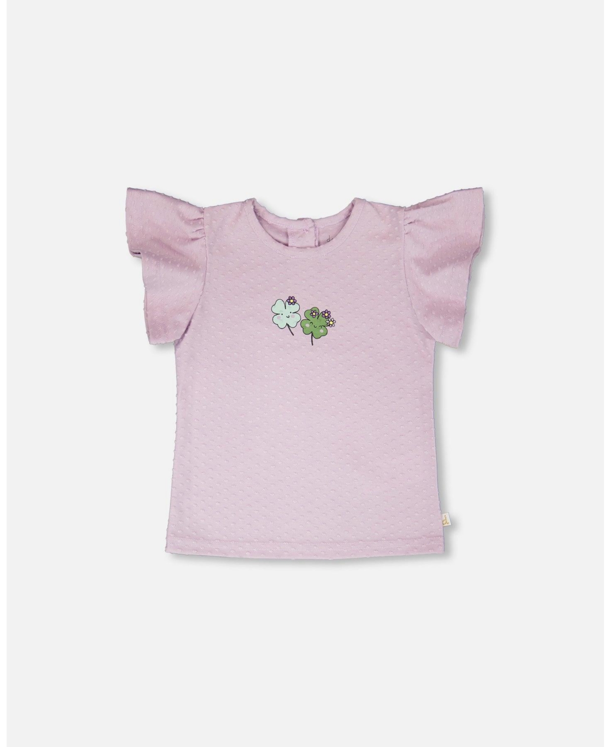 Click here for Deux par Deux Big Girls Jersey T-Shirt - Lavender prices