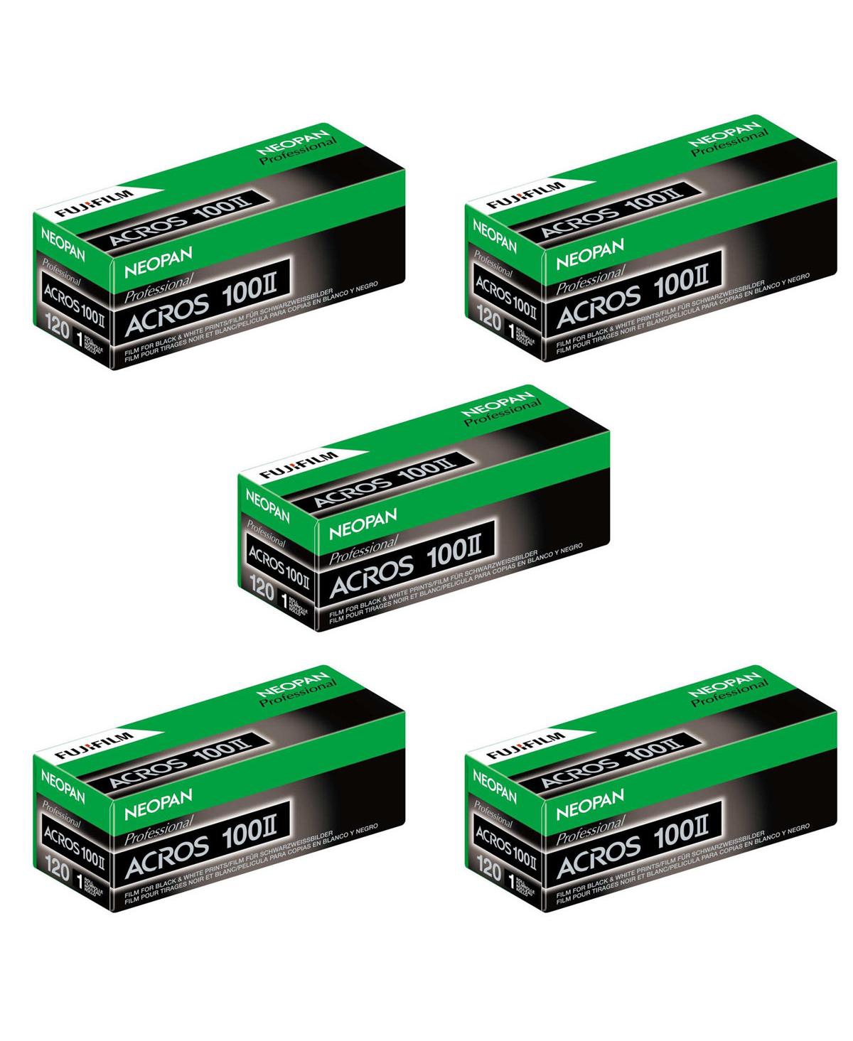 Click here for Fujifilm 5 Pack Neopan 100 Acros Ii Black and Whit... prices