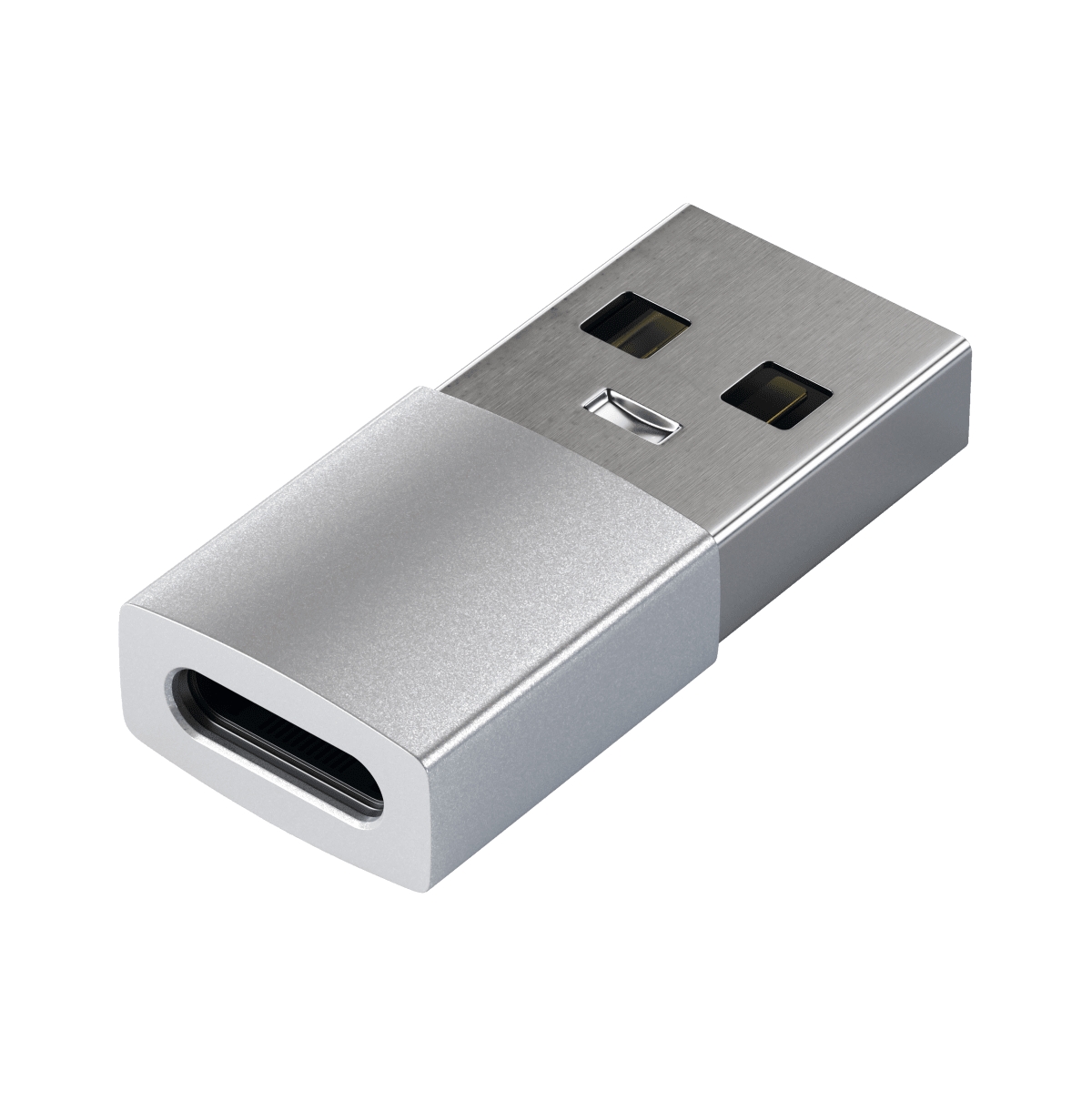 Click here for Satechi Aluminum Usb A 3.0 to Usb C Adapter - Silv... prices