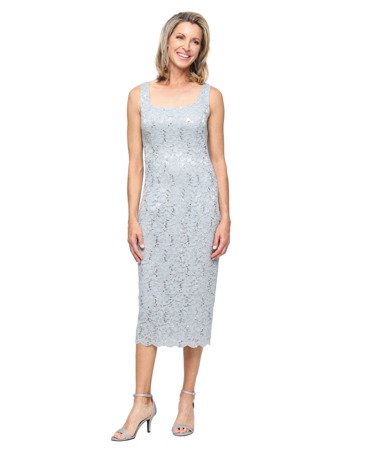 Click here for Sl Fashions Petite 2-Pc. Lace Jacket & Midi Dress... prices