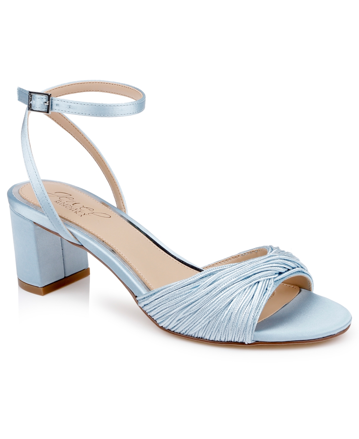 Click here for Jewel Badgley Mischka Womens Pretty Block Heel Dre... prices