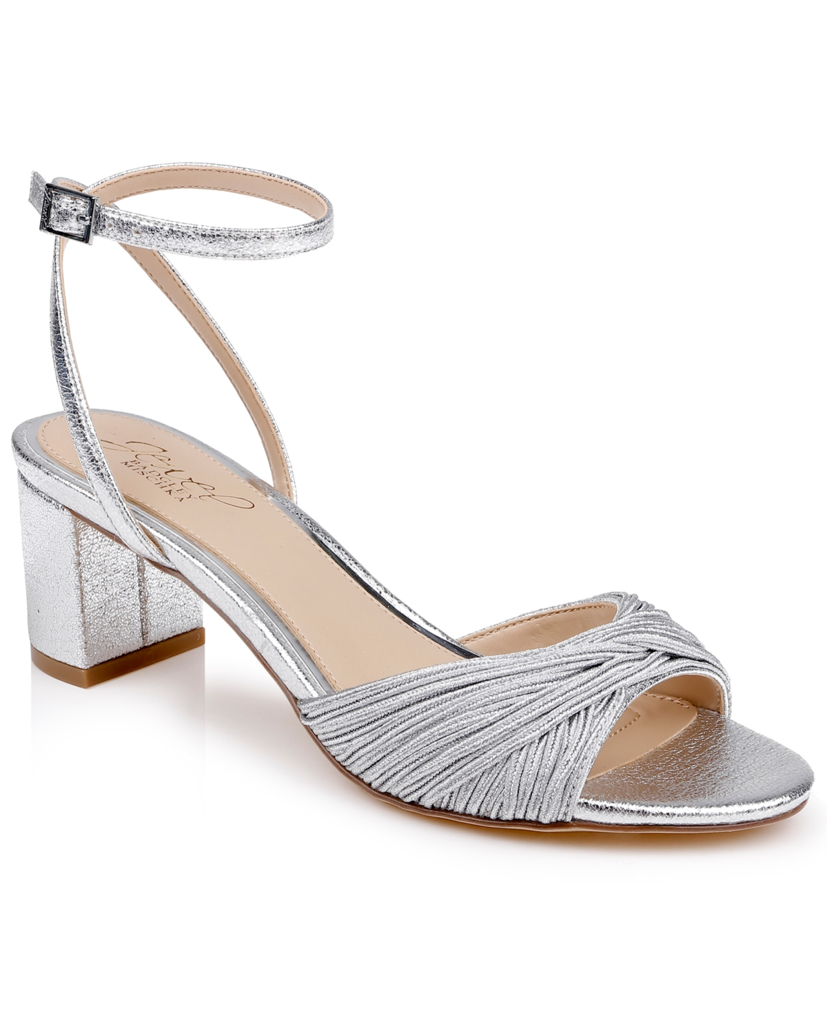 Click here for Jewel Badgley Mischka Womens Pretty Block Heel Dre... prices