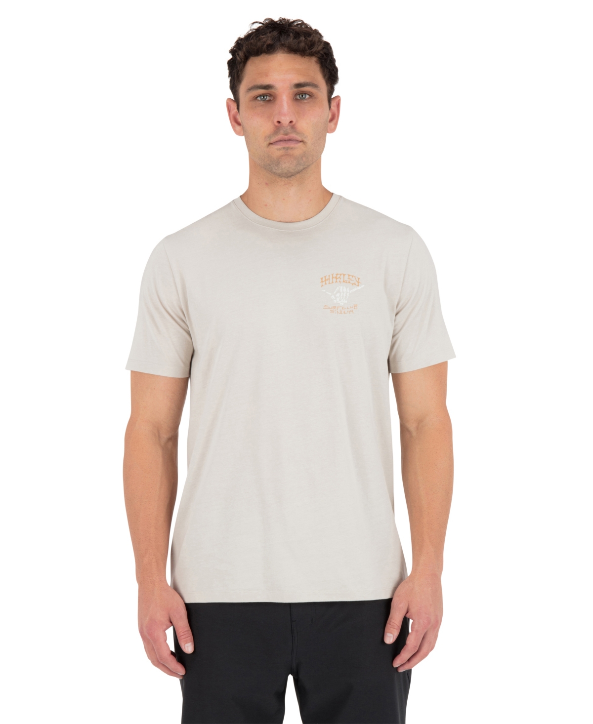 Click here for Hurley Mens Regular-Fit Short-Sleeve T-Shirt - Bei... prices