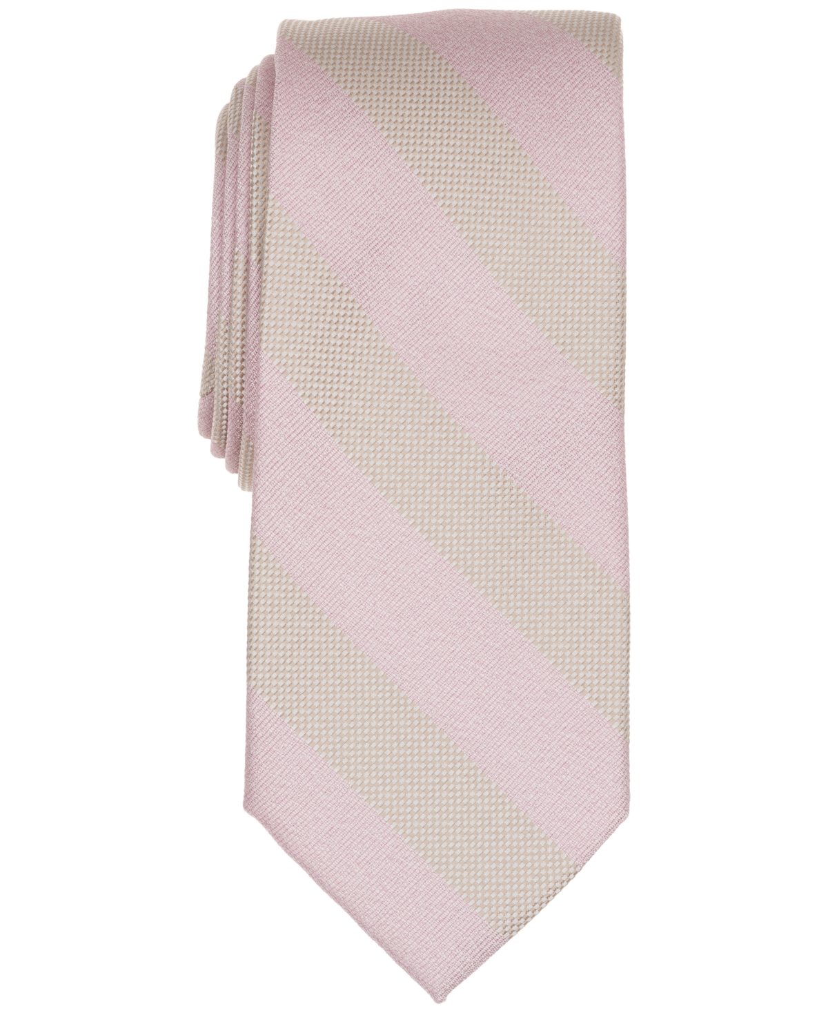 Click here for Michael Kors Mens Rivage Stripe Tie - Pink prices
