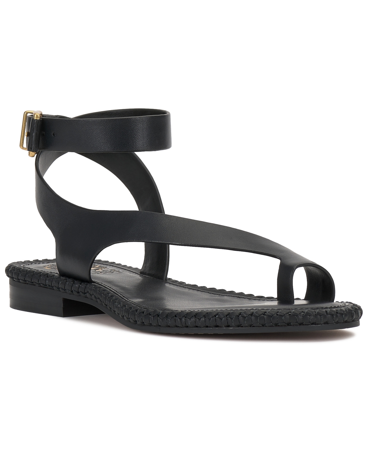 Click here for Vince Camuto Womens Libahs Braided Toe-Loop Round... prices