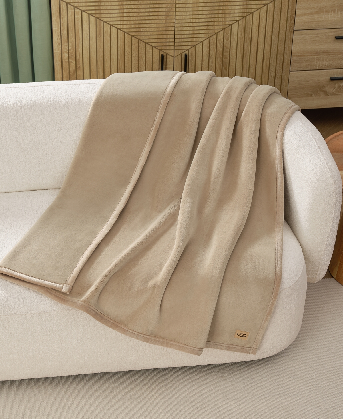 Click here for Ugg Coco Soft Throw  50 x 70 - Mustard Seed prices